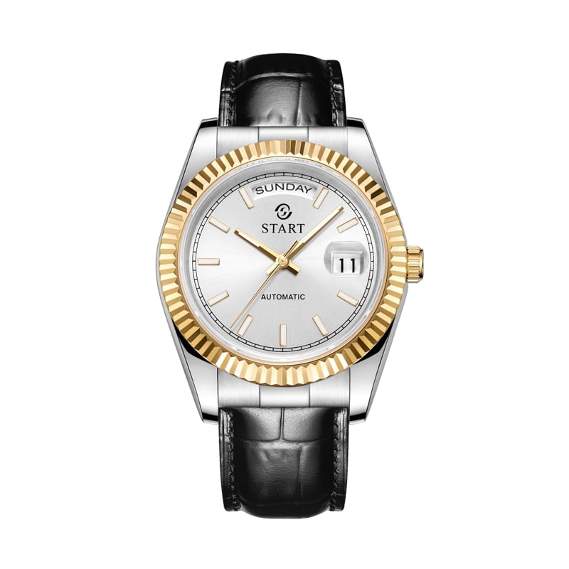 【START】Men's Watch Luminous Scale Dial Swiss Fully Automatic Mechanical ...