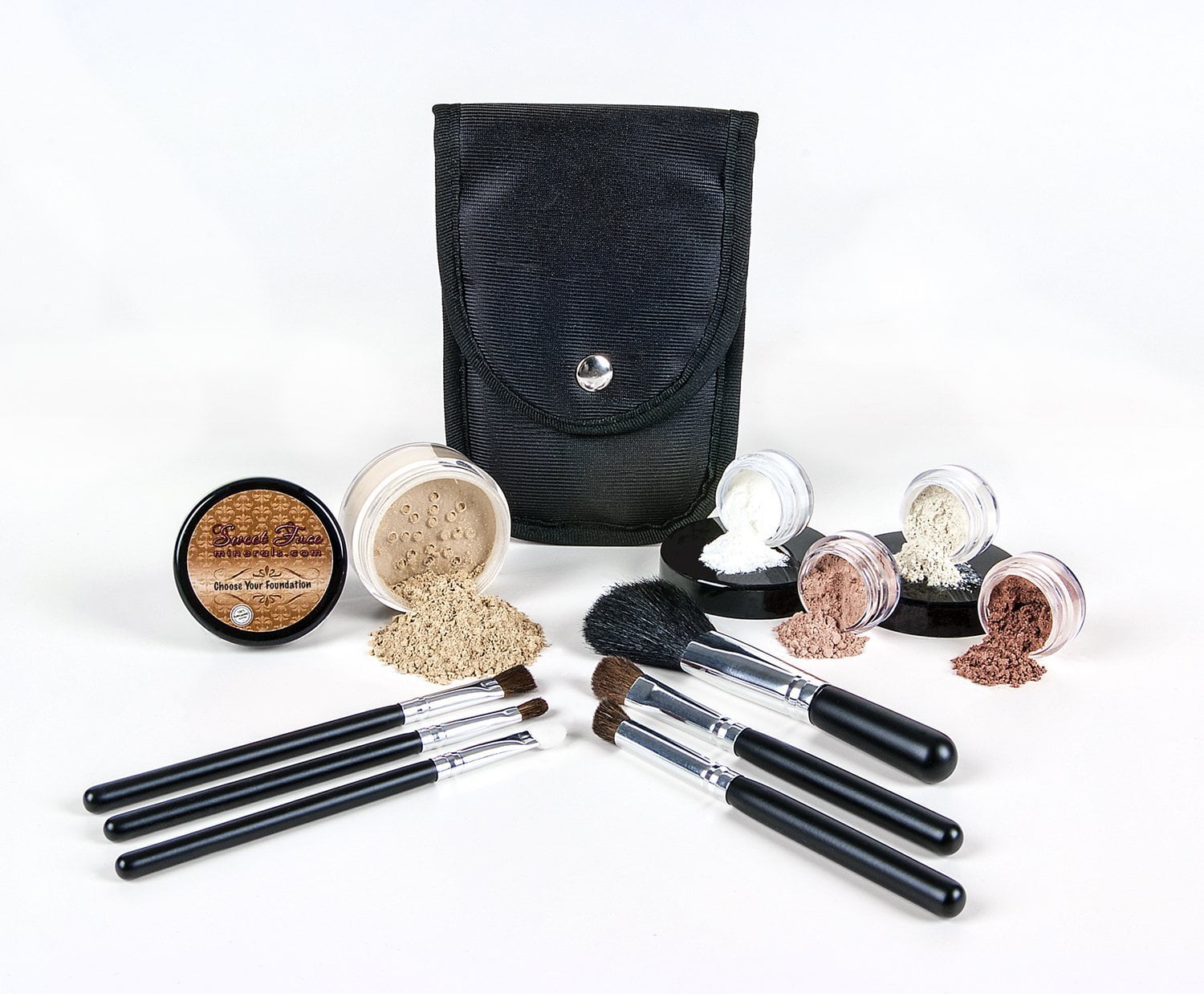 STARTER KIT with BRUSH SET (WARM Neutral Shade-Most Popular) Mineral ...