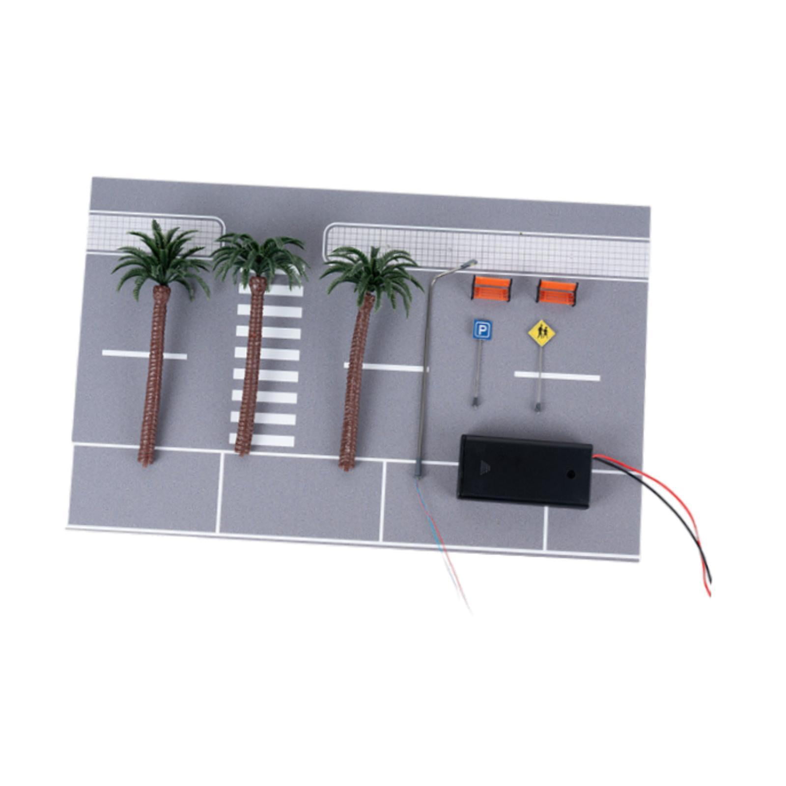 STARTIST 1/64 Model Road Scene Diorama,Backdrop Model Toy Accessories ...