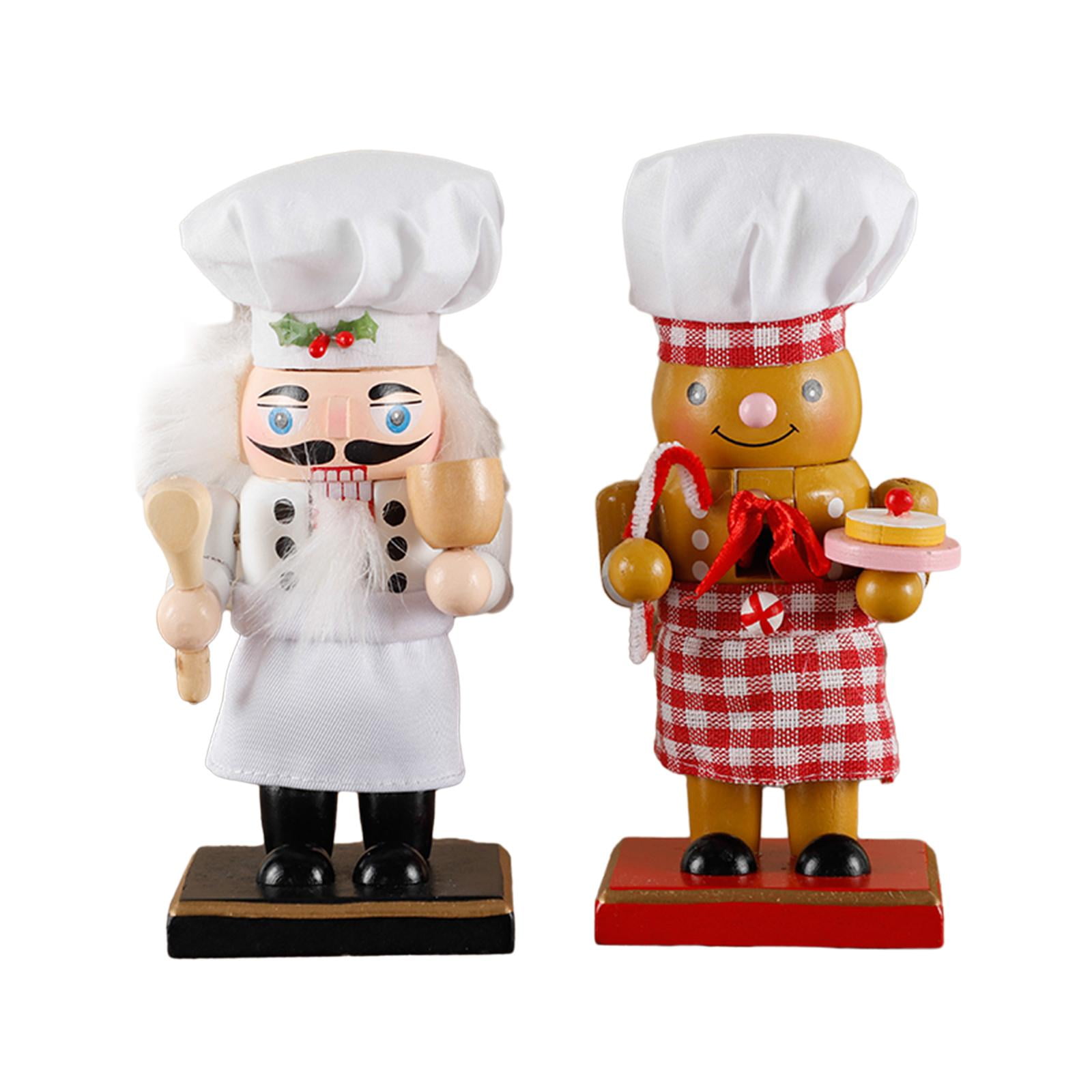 STARTIST 2 Pieces Christmas Nutcracker Figures Xmas Nutcracker ...