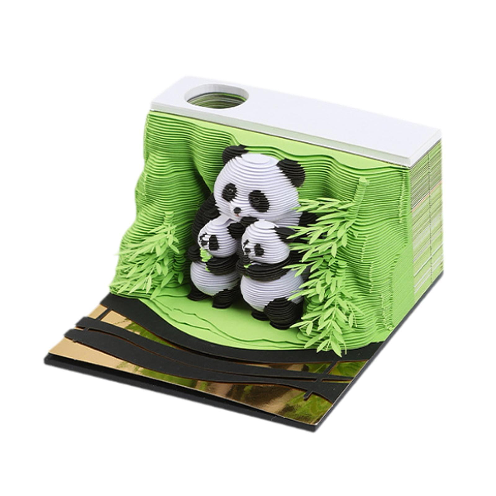 STARTIST 2025 3D Memo Pad Creative Timepiece Calendar DIY Paper Carving ...