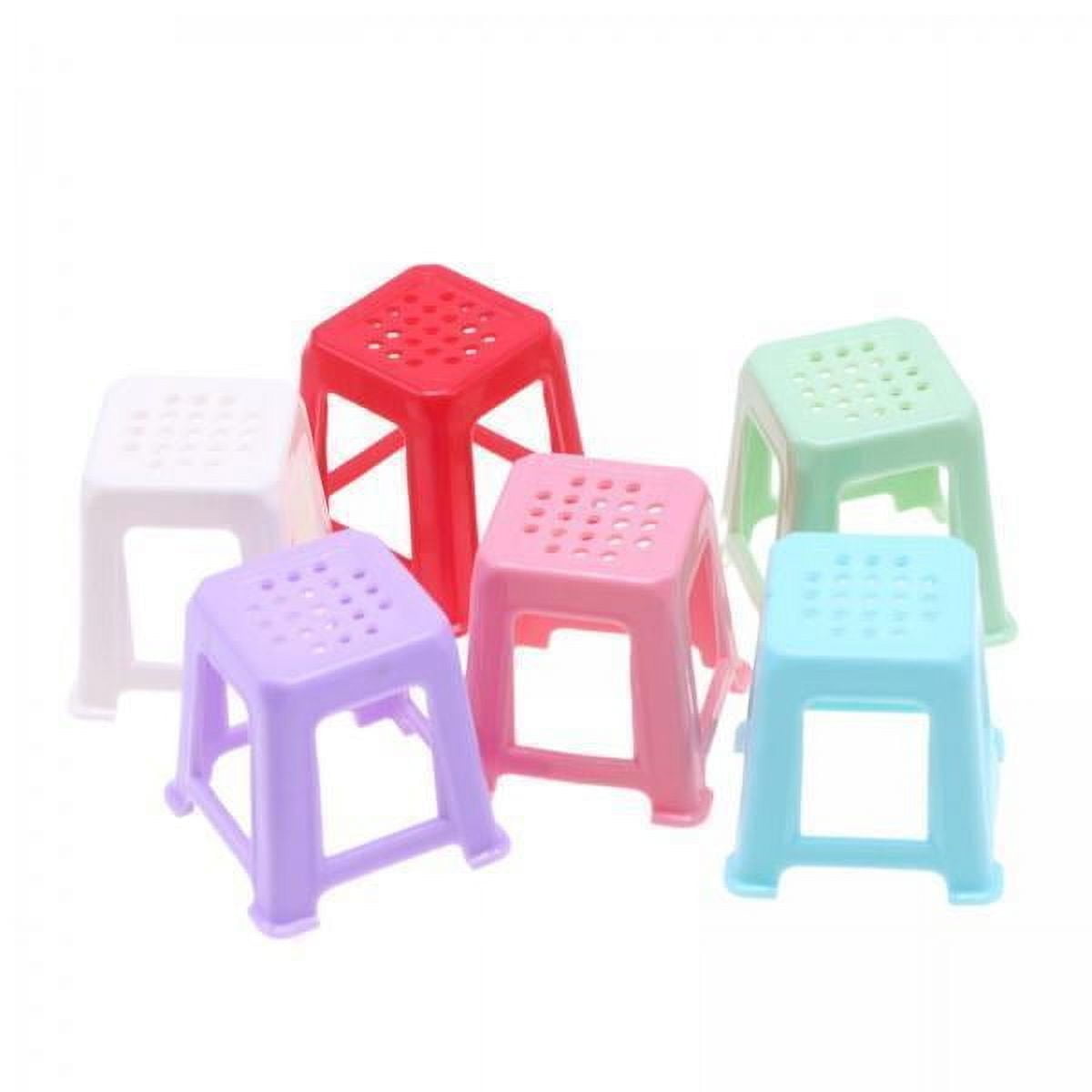 STARTIST 2x 6Pcs 1/12 Scale Dollhouse Chair Decor DIY for Micro Landscape Kids Dollhouse ...