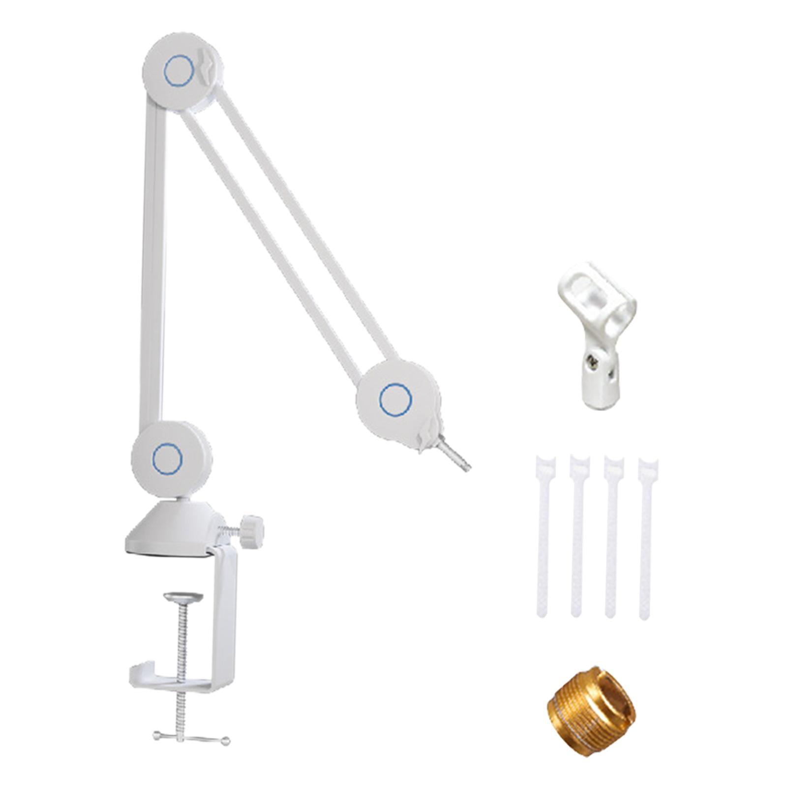 STARTIST 360° Rotatable Microphone Booming Arm Mic Stand Desk Mounted ...