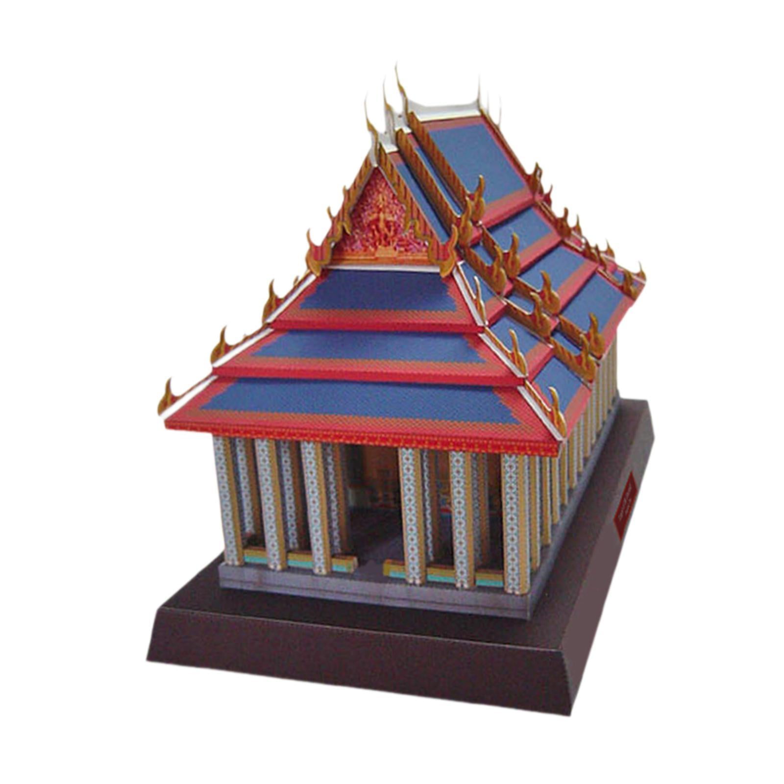STARTIST 3D Puzzle Architectural Scene Paper,Mini DIY Model House Kits ...