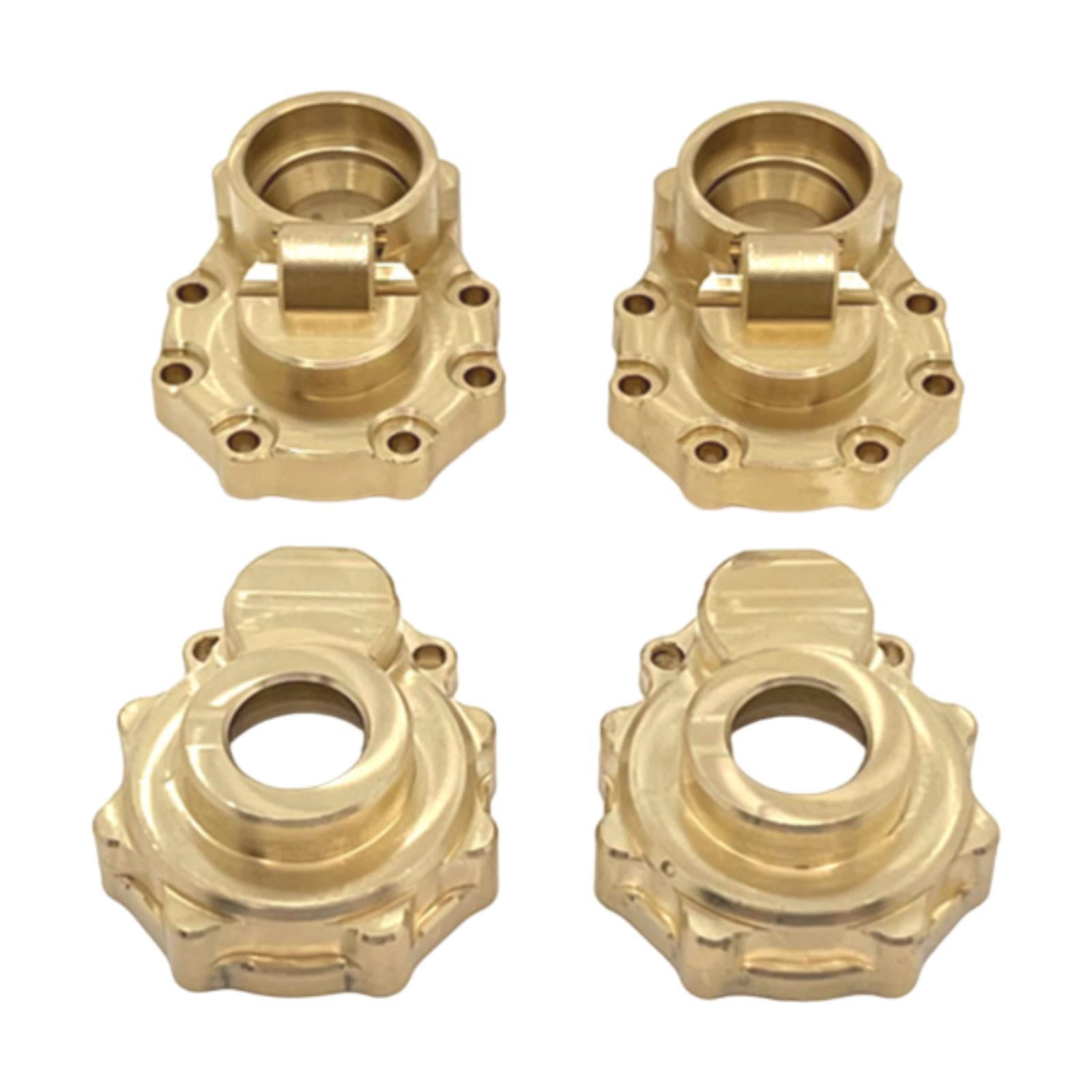 STARTIST 4Pcs 1/10 Brass Rear Portal Housing Counterweight Upgrade ...