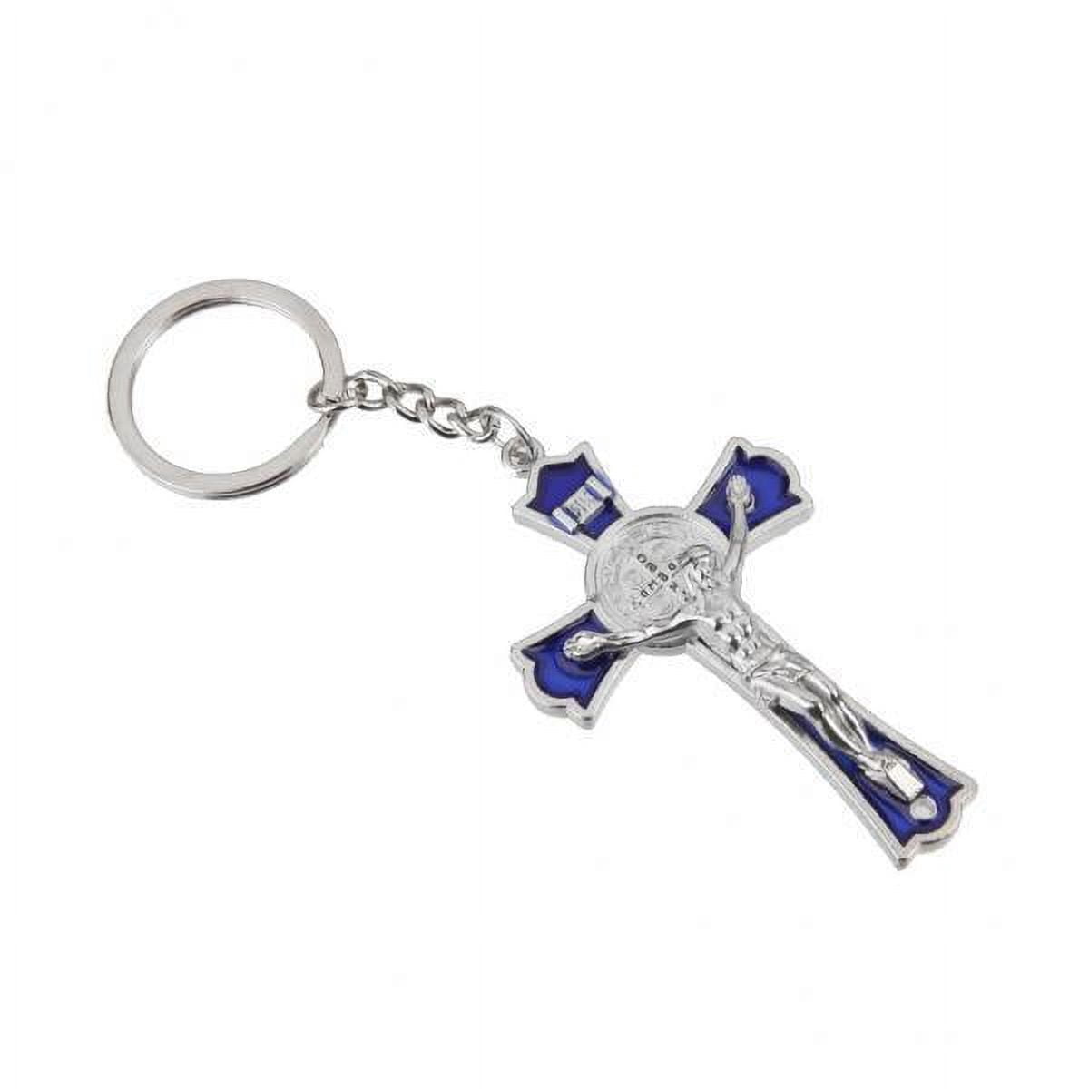 STARTIST 4xCrucifix Jesus Key Holy Cross Key Religious Catholic ...