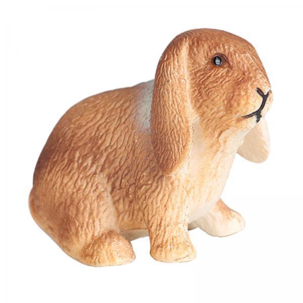 STARTIST 4xRabbit Toy Figures Realistic for Party Favors Desktop Decor Educational Toys G ...