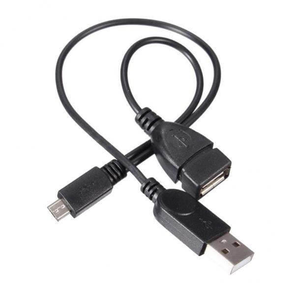 STARTIST 4xUSB Splitter Micro USB Male to USB Male Female Adapter Cable ...