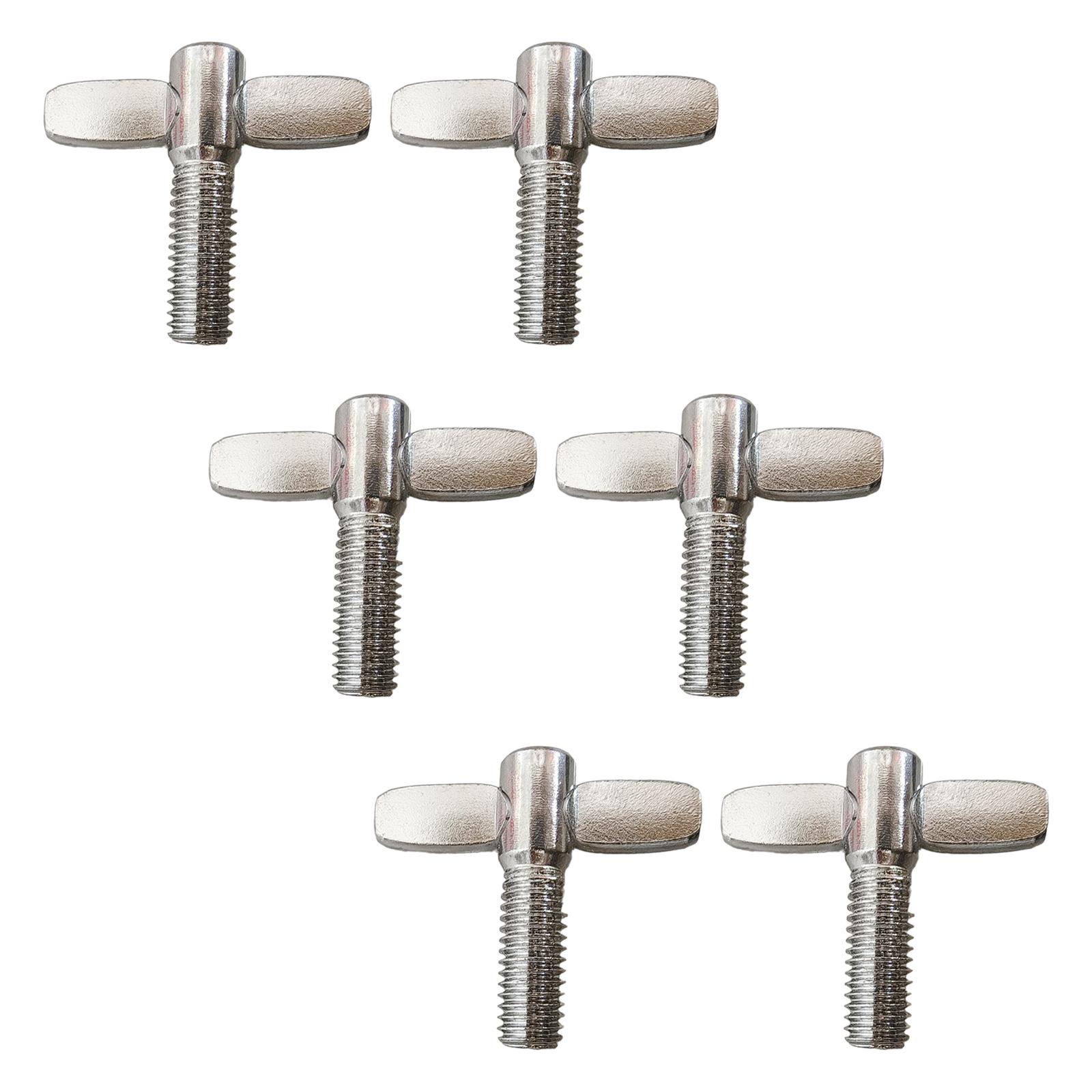 STARTIST 6 Pieces Cymbal Stand s Screws Replacement Accessories Drum ...