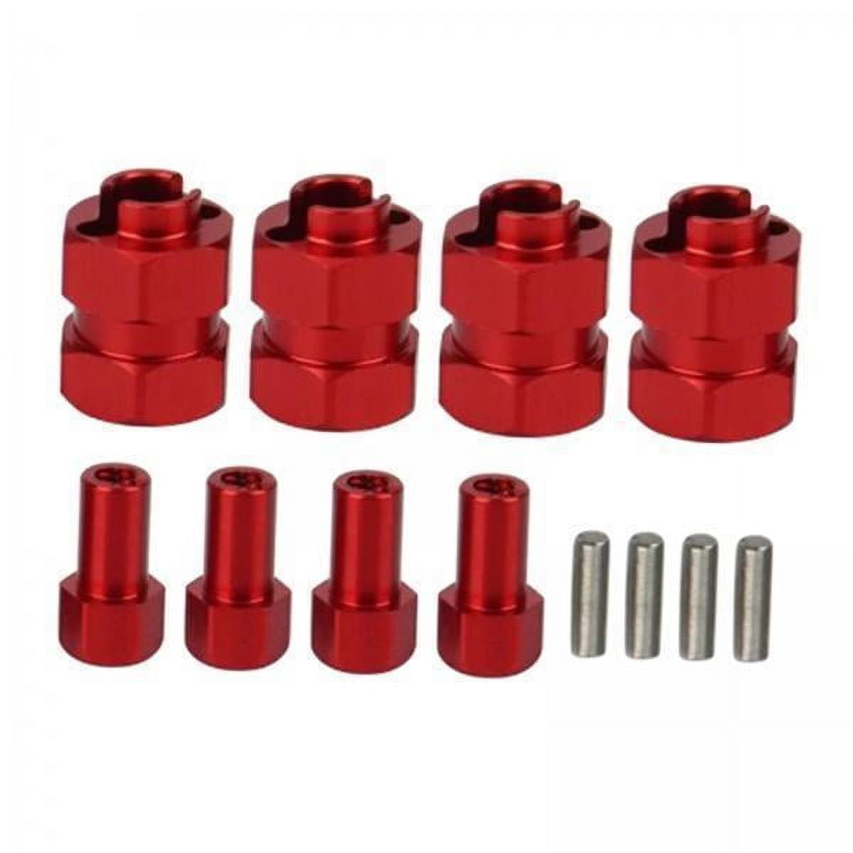 STARTIST 6x4x Brass Extended Hex Wheel Hubs Combiner for Scx24 Axi00002 ...