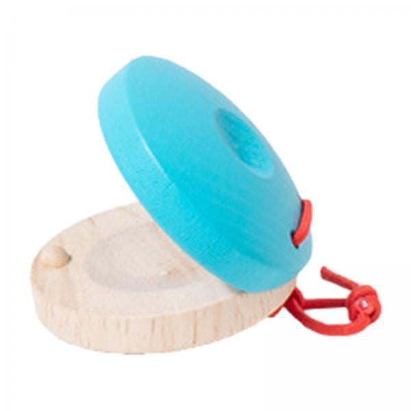 STARTIST 6xWooden Finger Castanet Wooden Percussion Instrument for ...