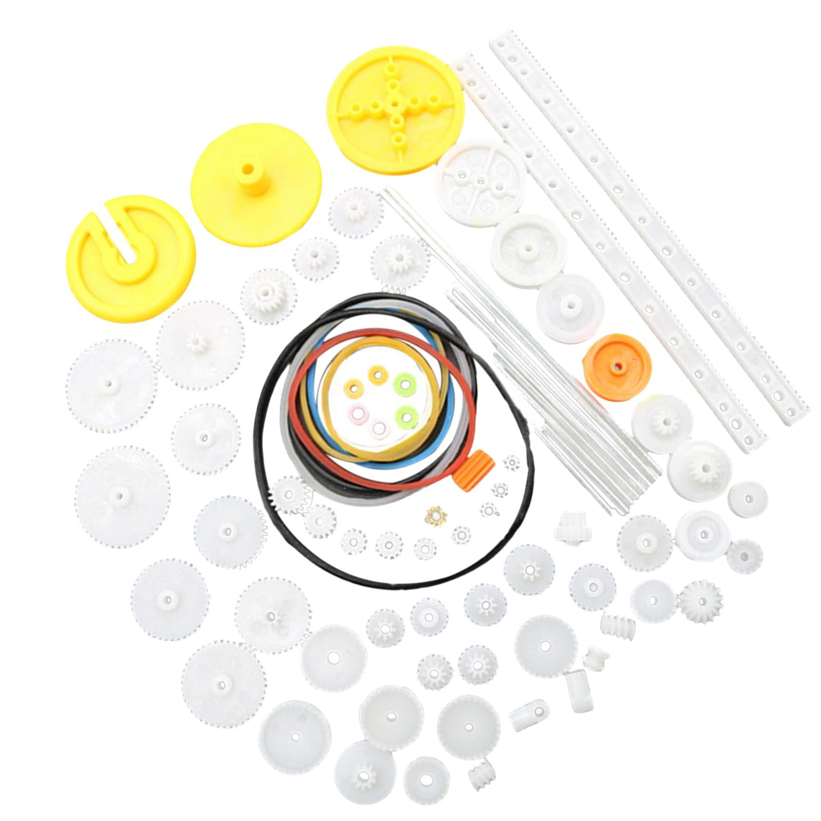 STARTIST 82Pcs Gear Package Kits, Various Gear Axle Belt Bushings ...