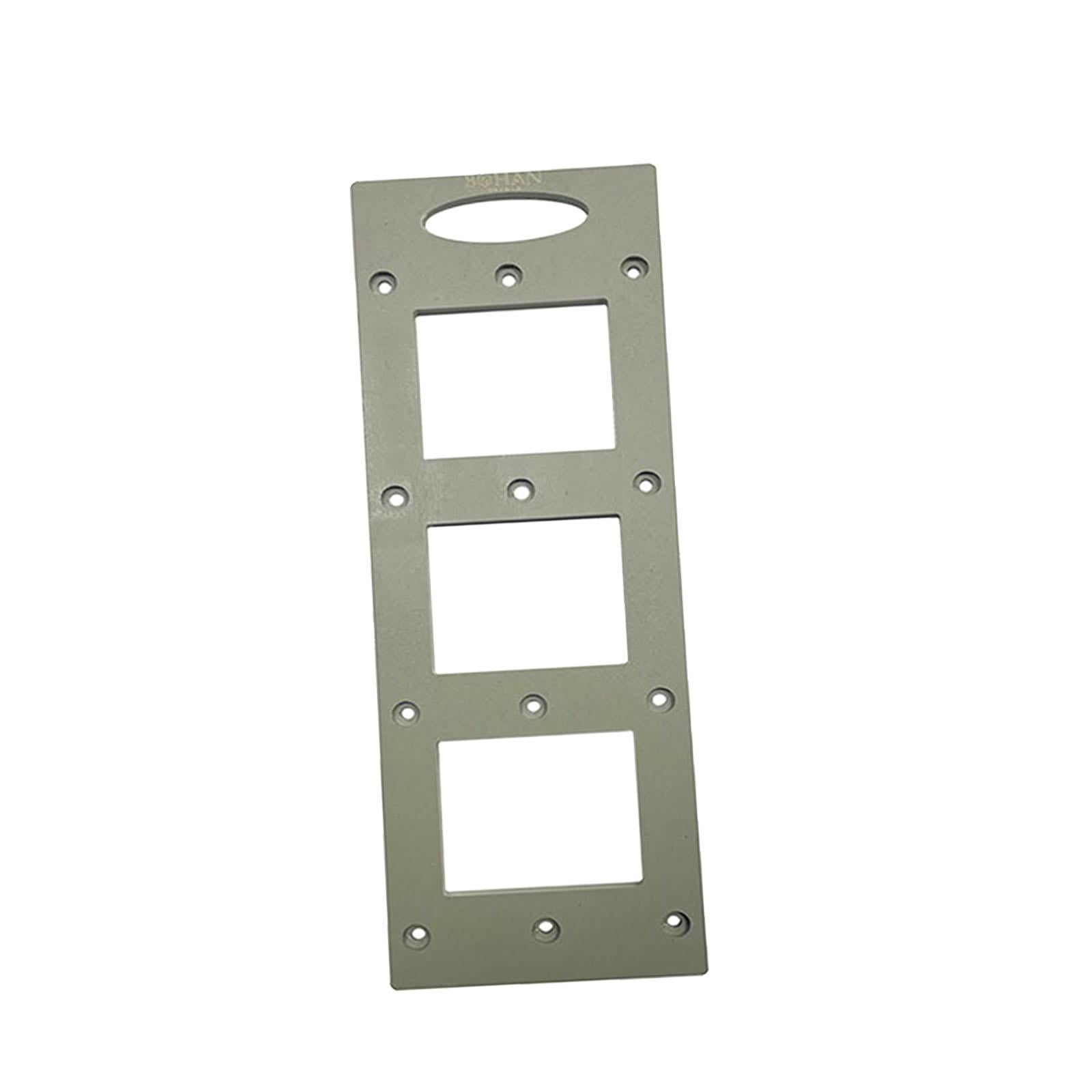 STARTIST 86 Type Wire Box Template Socket Bottom Box Open Holes on The ...