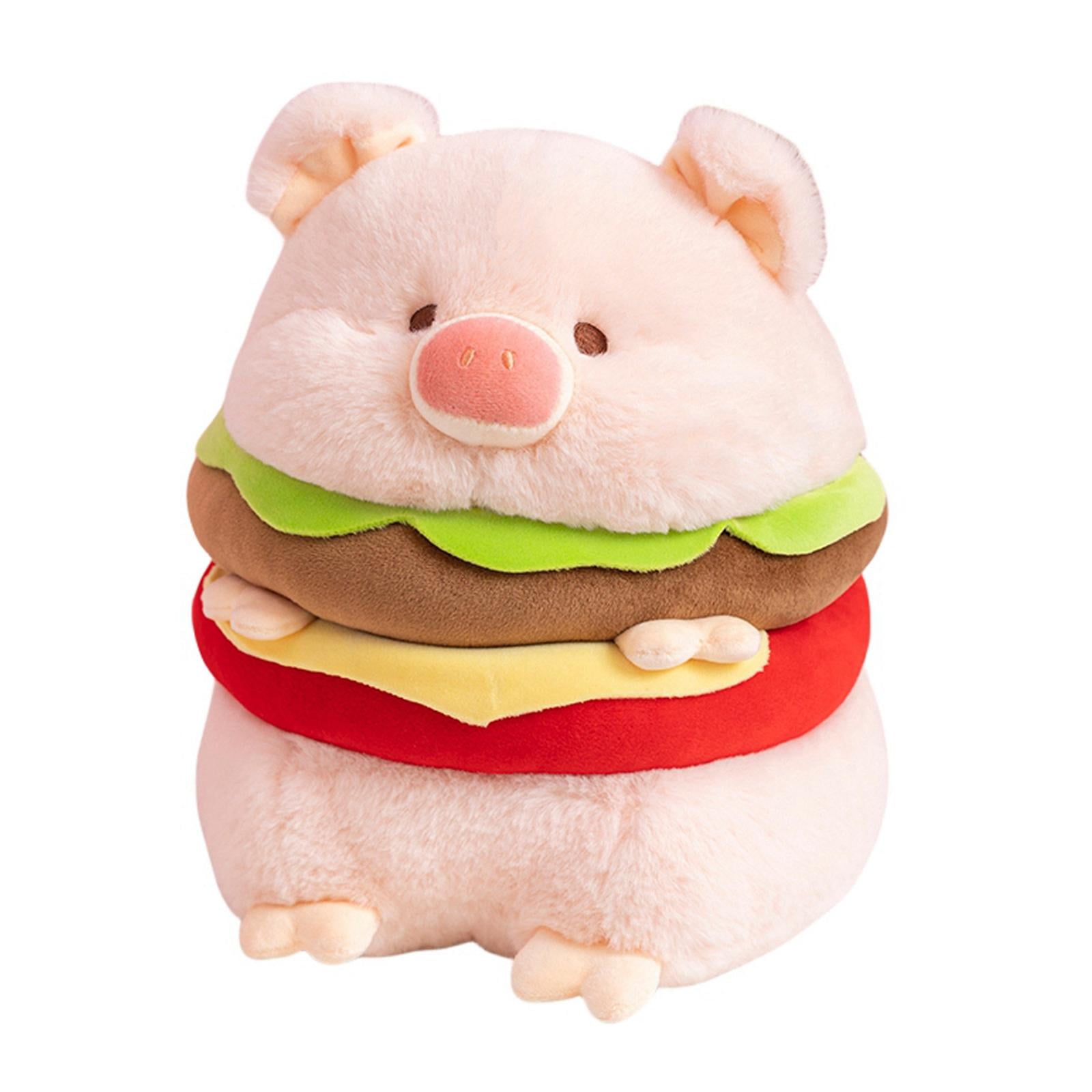 STARTIST Animals Plush Toy Hamburger Plush Toys Sleeping Pillow Stuffed ...