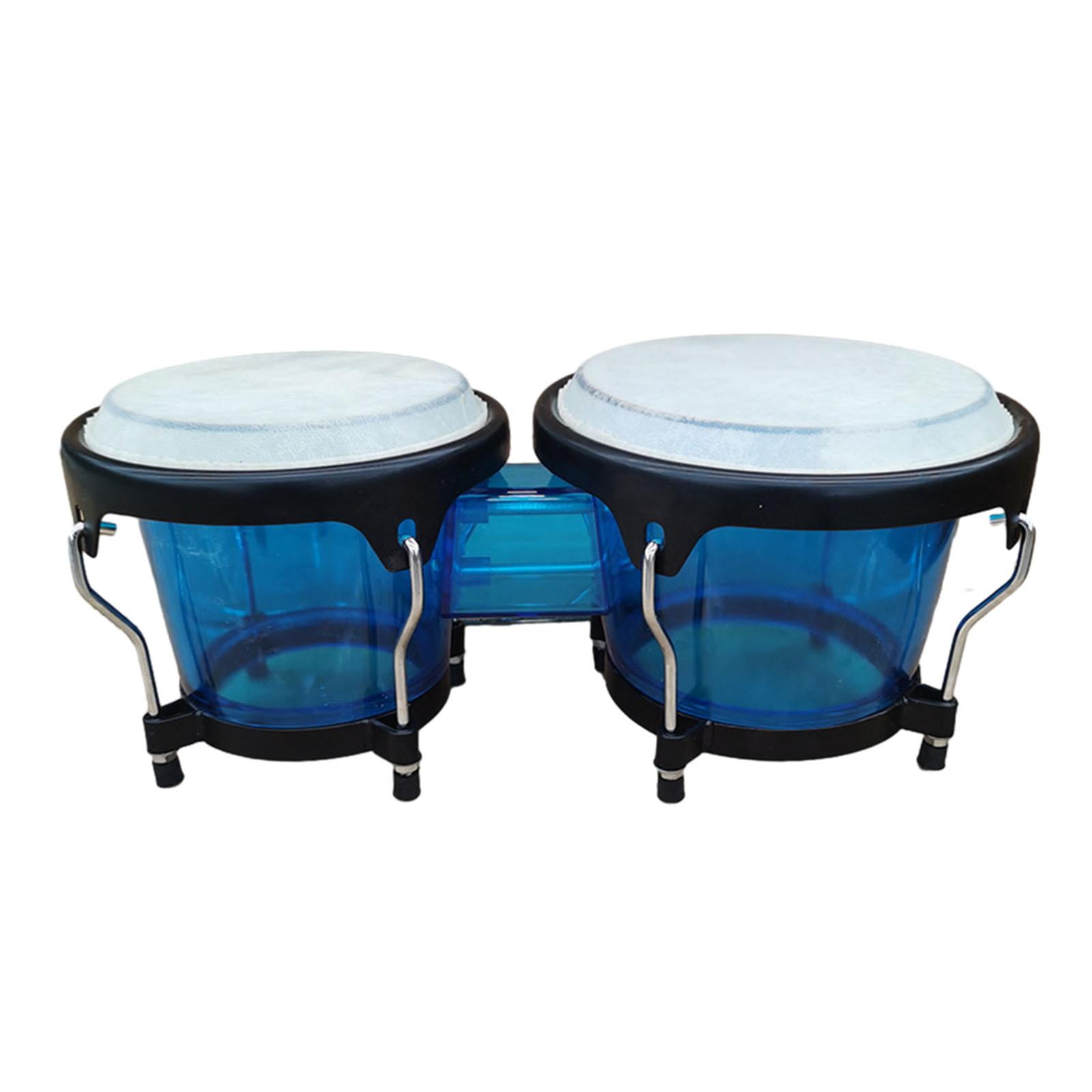 STARTIST Bongo Drum Set 6 inch and 7 inch Educational Percussion ...