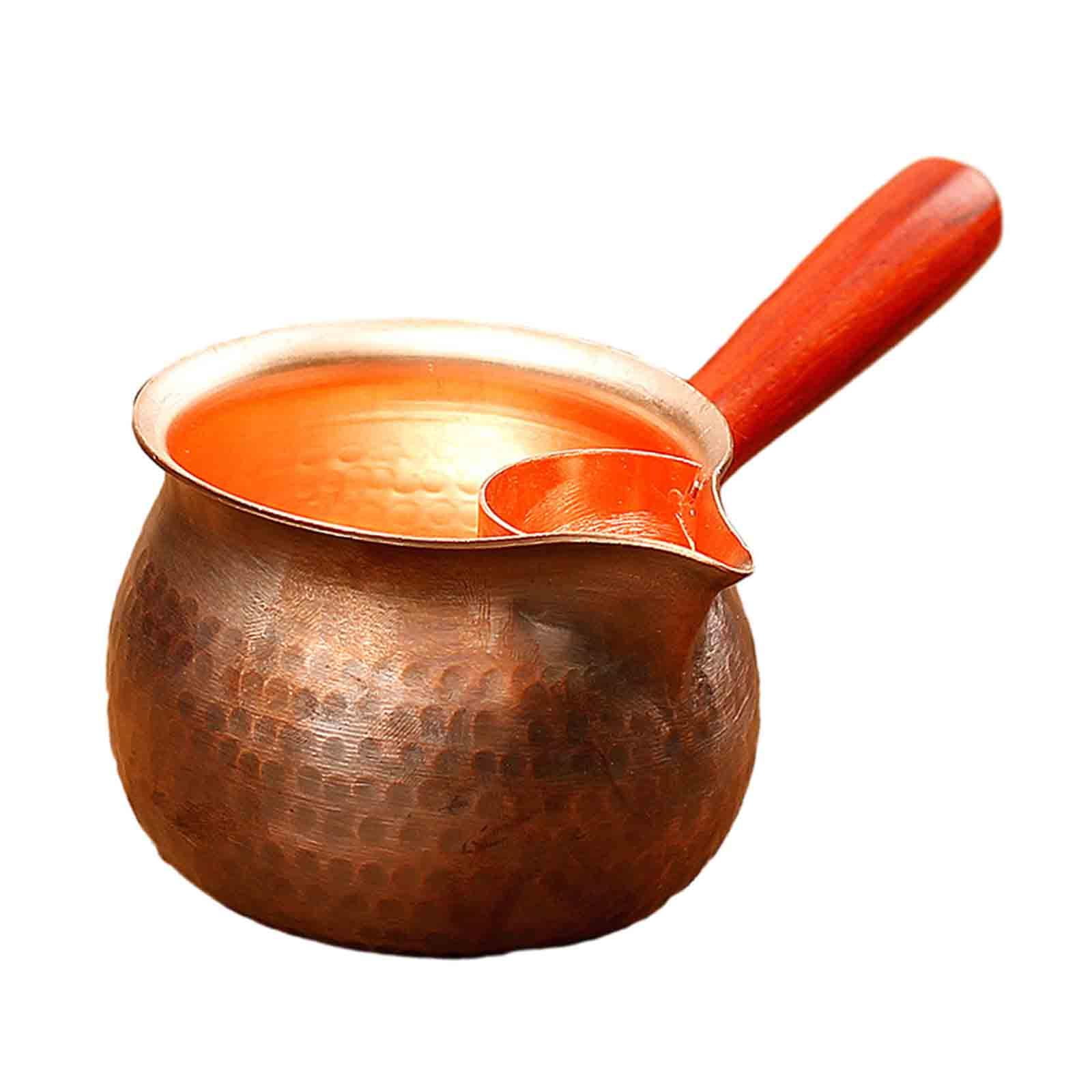 STARTIST Brass Teapot Teaware Portable Multifunction Milk Pourer Sturdy ...