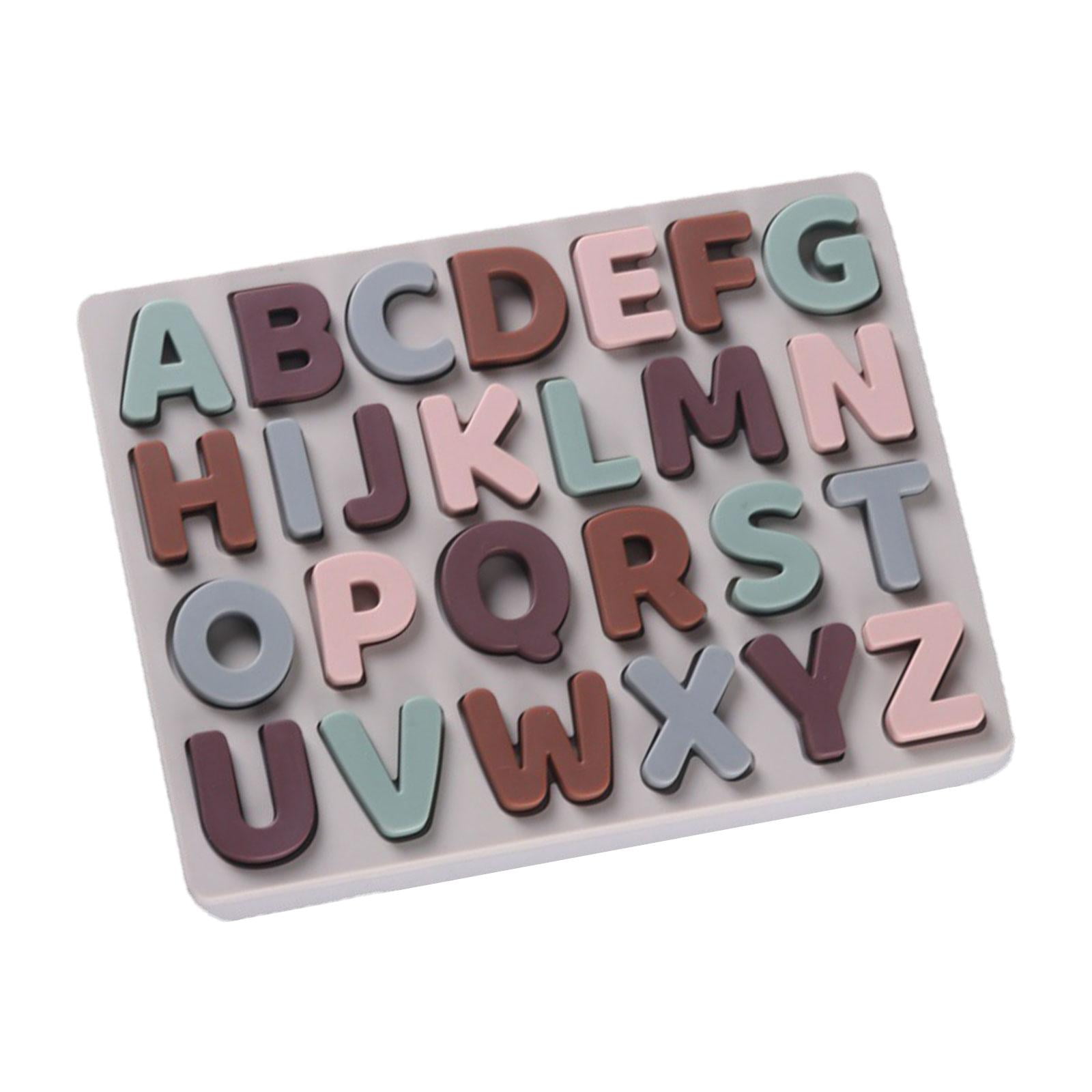 STARTIST Children Silicone Abc Puzzle, Learn Alphabet Teaching Prop ...