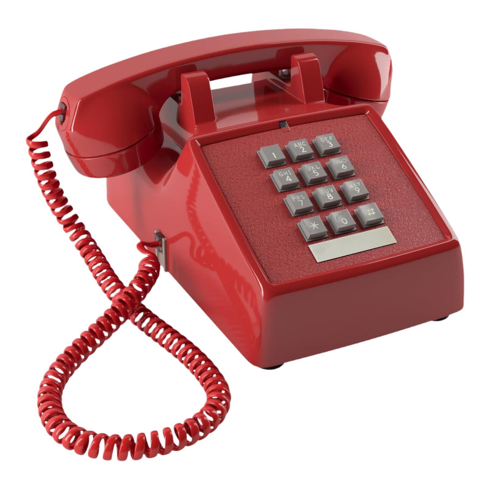 STARTIST Corded Telephone Corded Retro Design Phone Double Decor ...