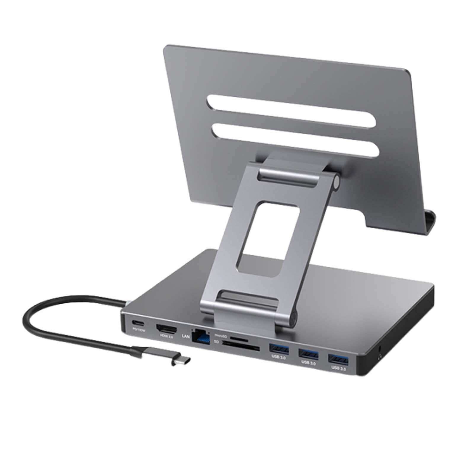 STARTIST Docking Station Hub Multifunction Rotatable Space-saving ...