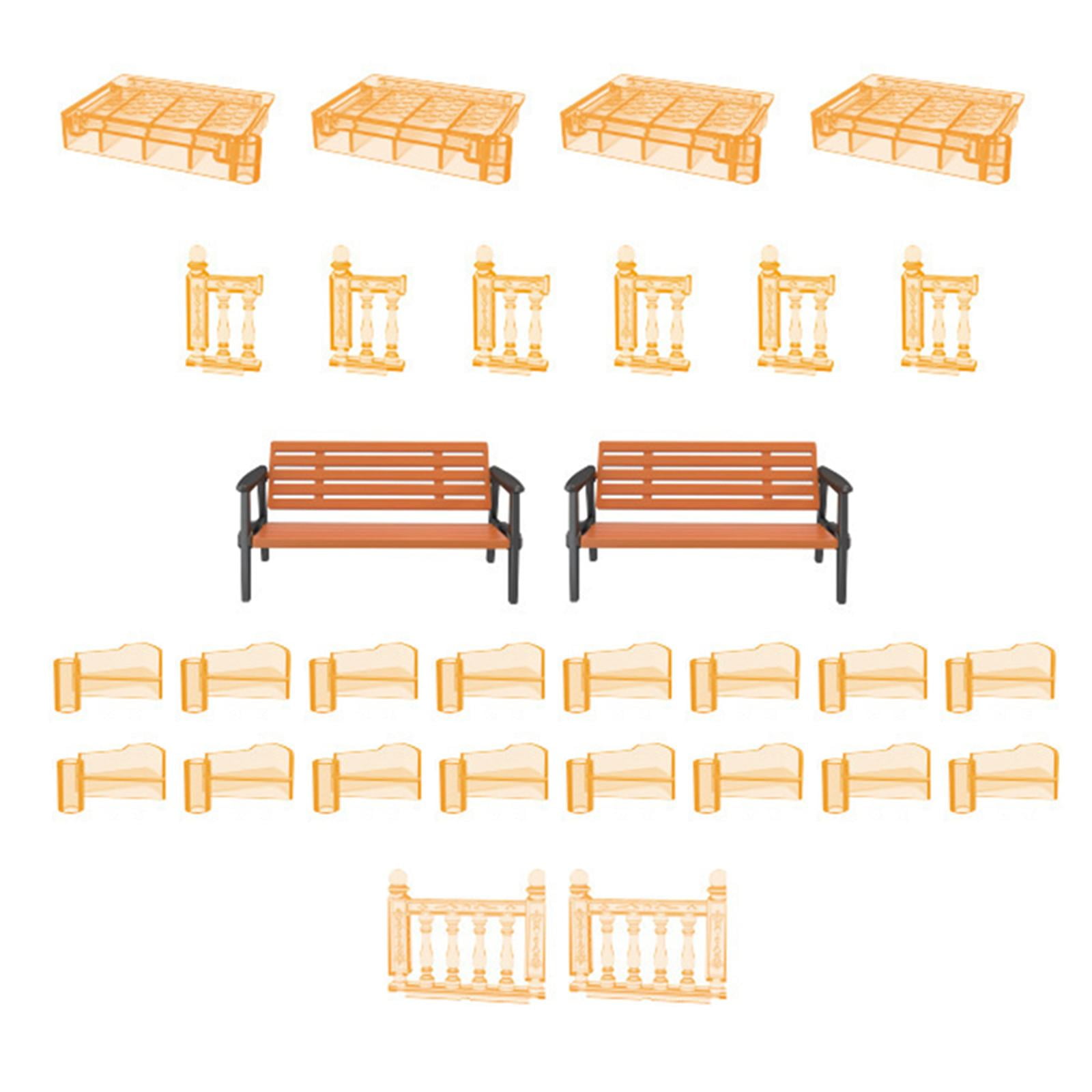 STARTIST Dollhouse Building DIY Materials Kids Toy Develops Fine Motor Skills Furniture ...