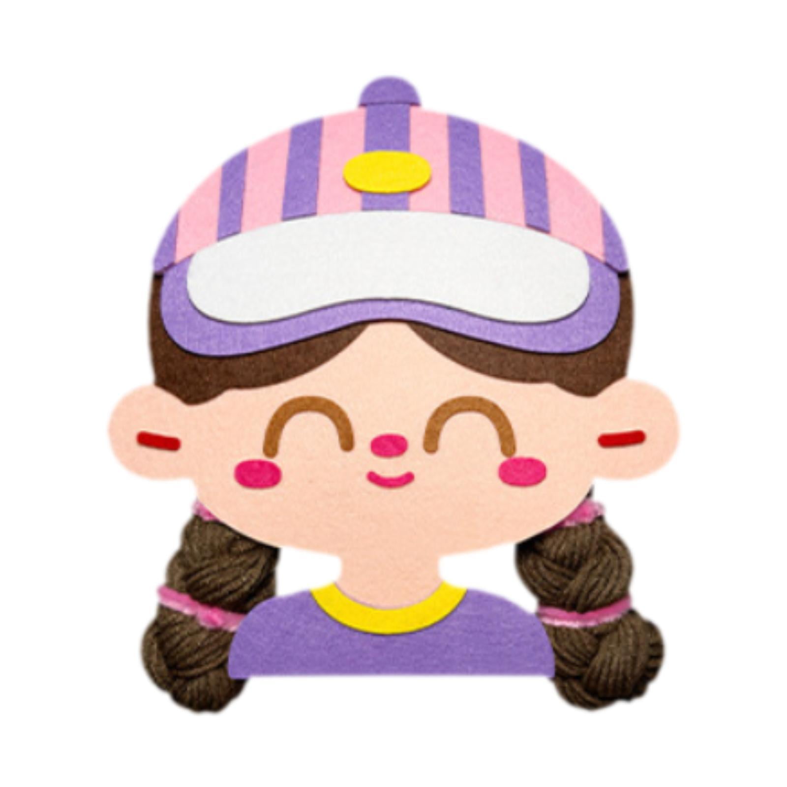 STARTIST Early Learning Hair Braid Practicing Board DIY Kit Fine Motor ...