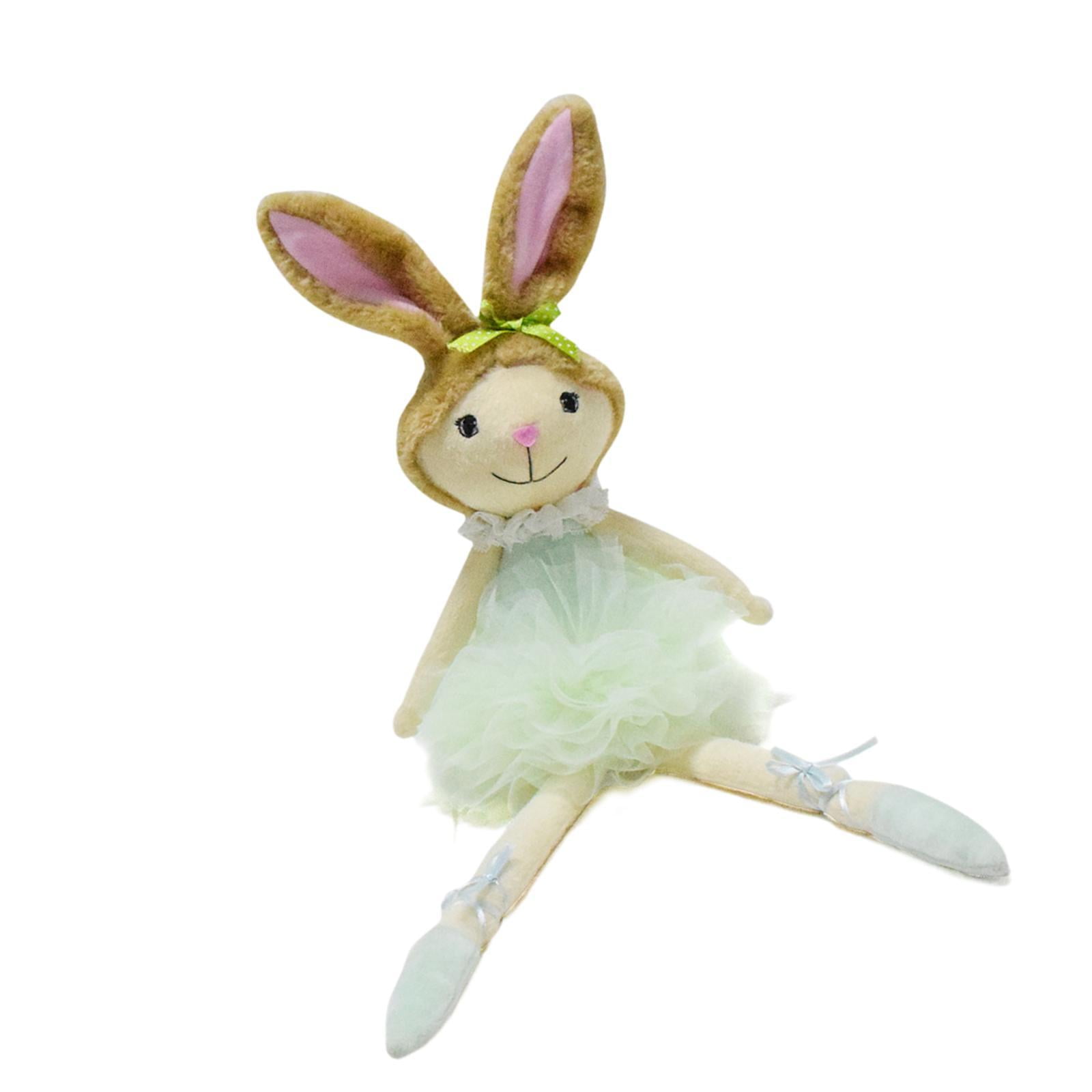 STARTIST Easter Bunny Doll Animal Ornament Crafts Decor Sculpture ...
