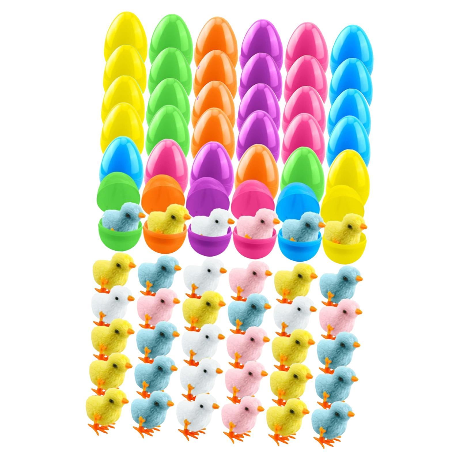 STARTIST Easter Eggs Filled with Wind up Toy Novelty Funny Easter Gifts ...
