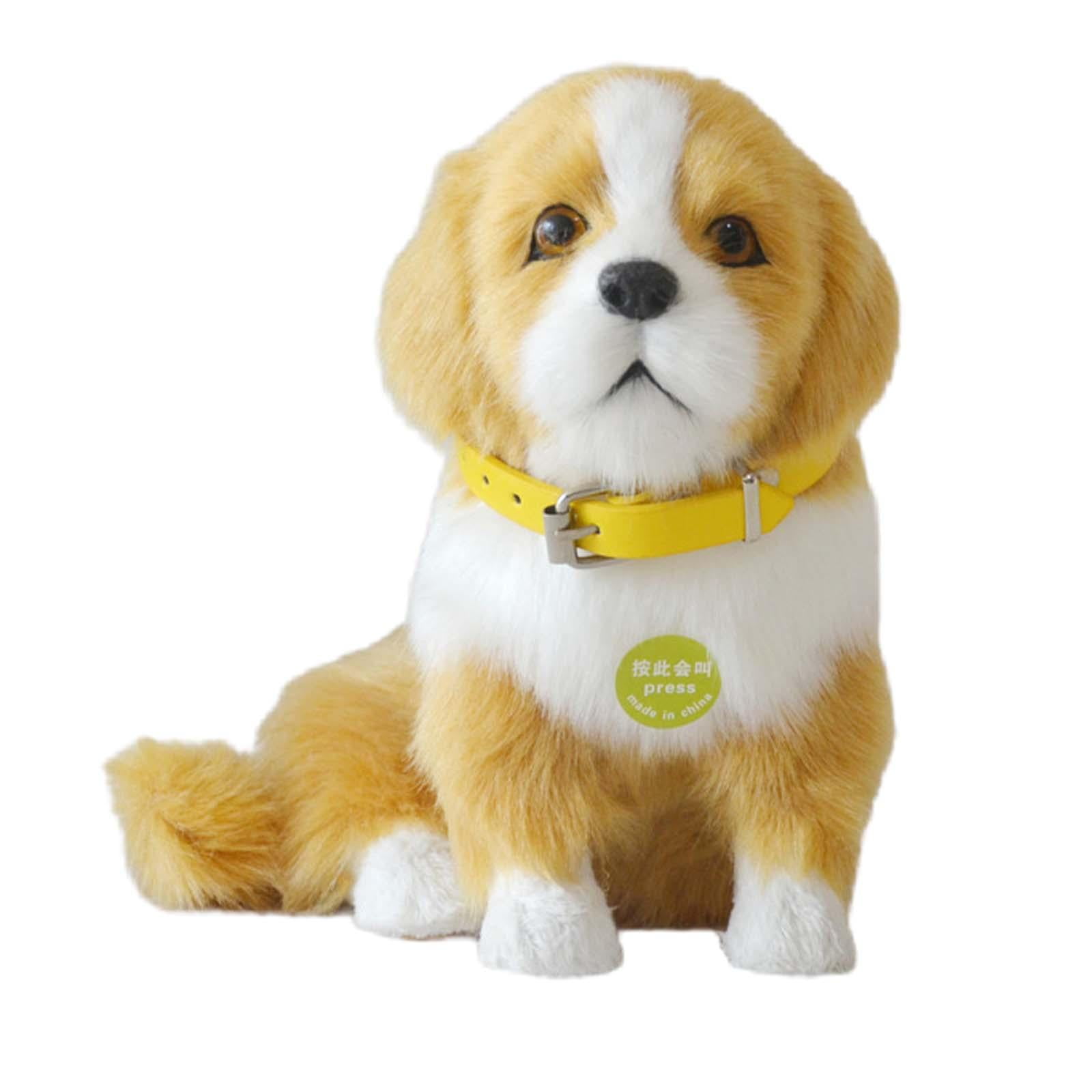 STARTIST Electronic Pet Plush Dog Realistic Puppy Doll Toys Animated ...