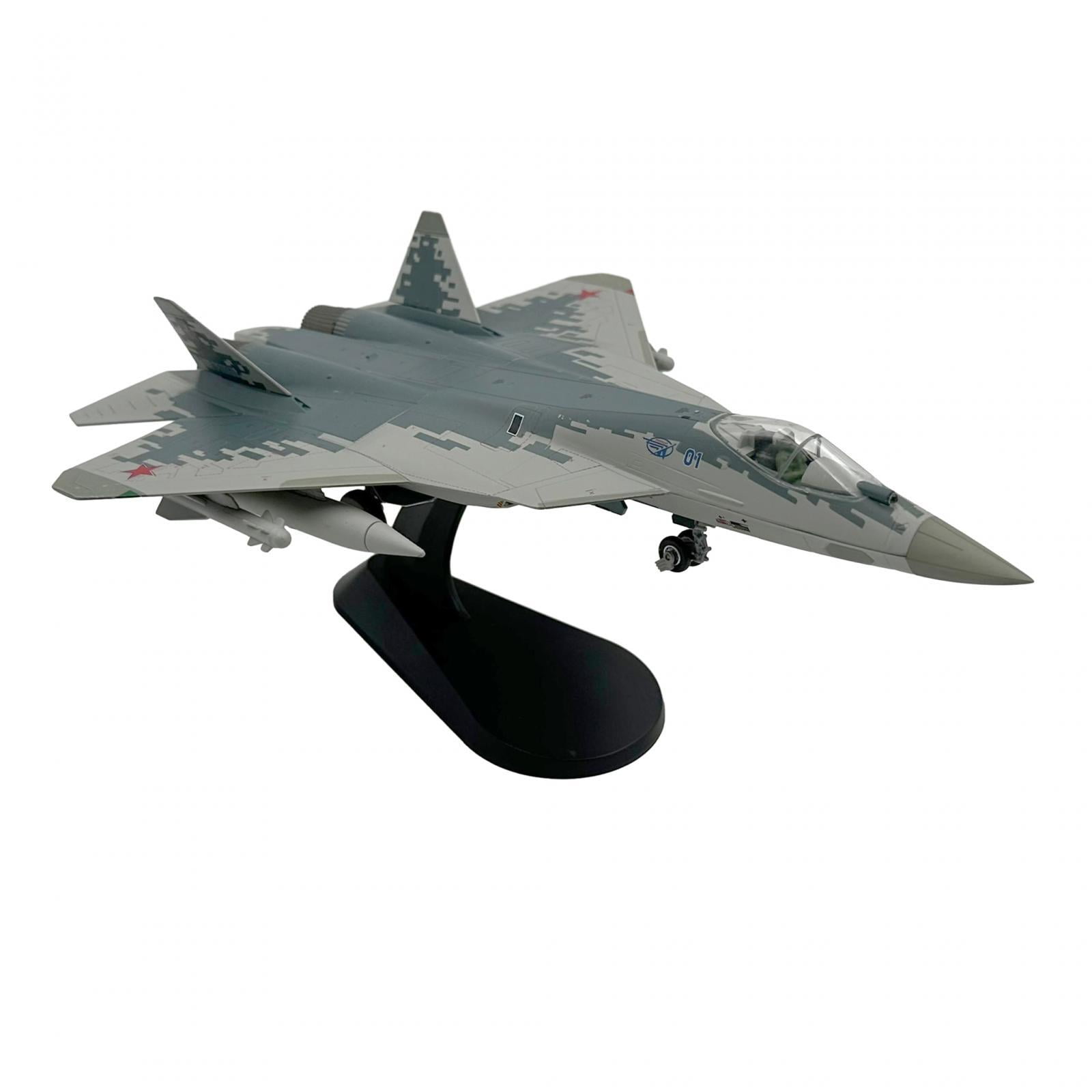 STARTIST Fighter Jet Model Airplane Model,1/72 Scale, Alloy,Metal,SU-57 ...