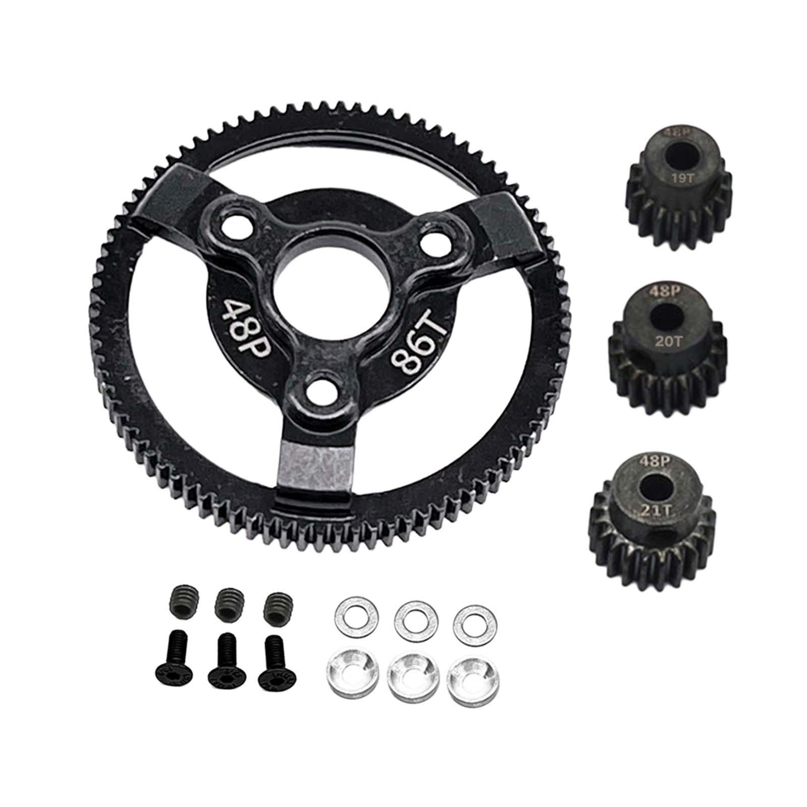 STARTIST Gear DIY Modified Parts High Speed Gear for RC Hobby Car Vehicles Model 86T - Walmart.com