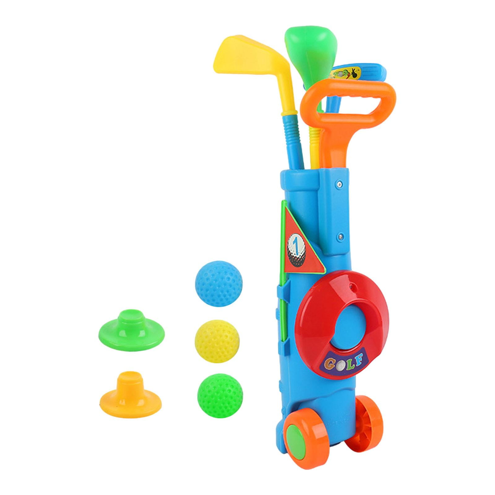 STARTIST Kids Golf Club Set Toy Outdoor Sports Toy, Portable Color ...