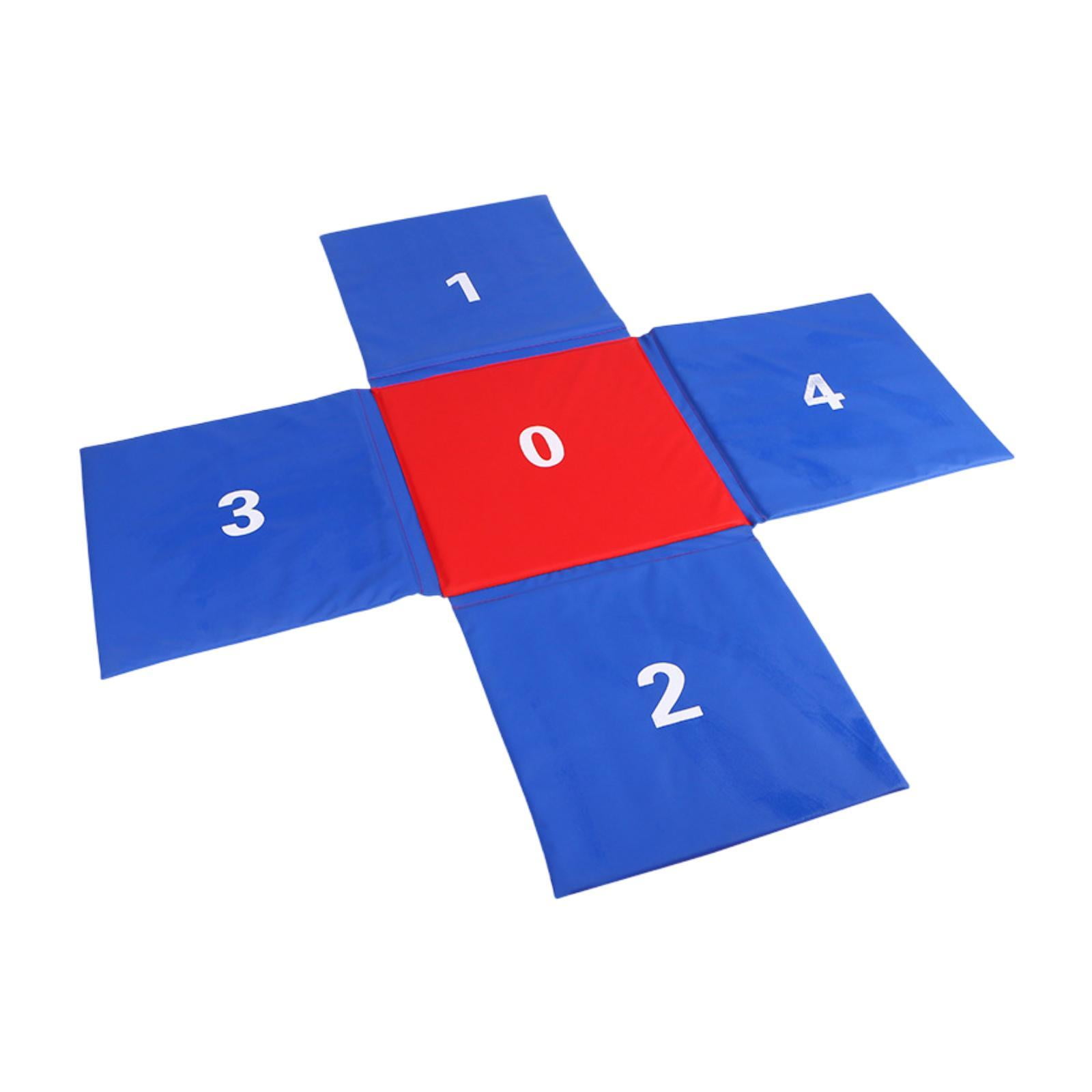 STARTIST Kids Jumping Pad Group Activity Playing Game Mat Cross Shaped ...