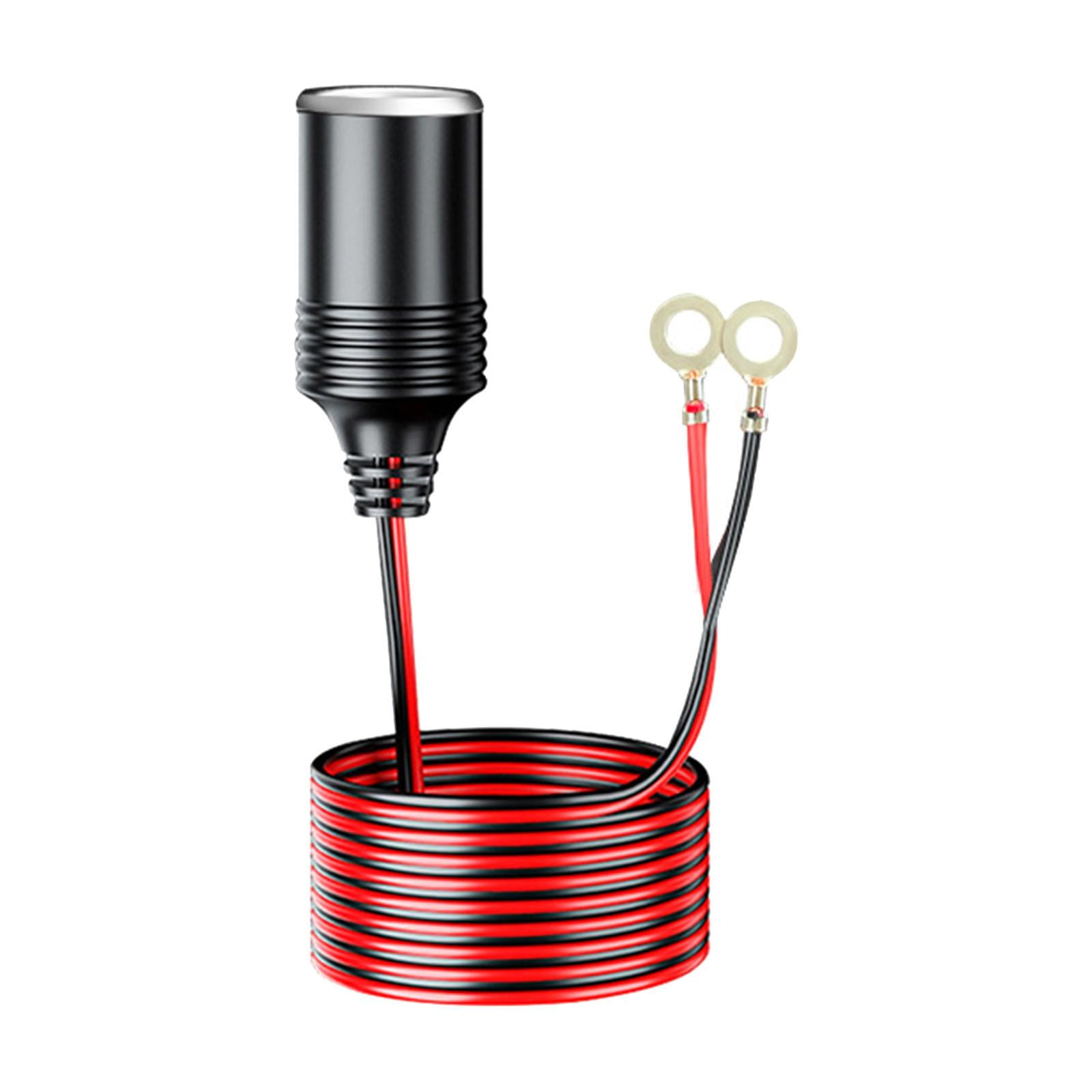 STARTIST Lighter Adapter Power Supply Cord Extension Cord Easy to Install Professional Accessory ...