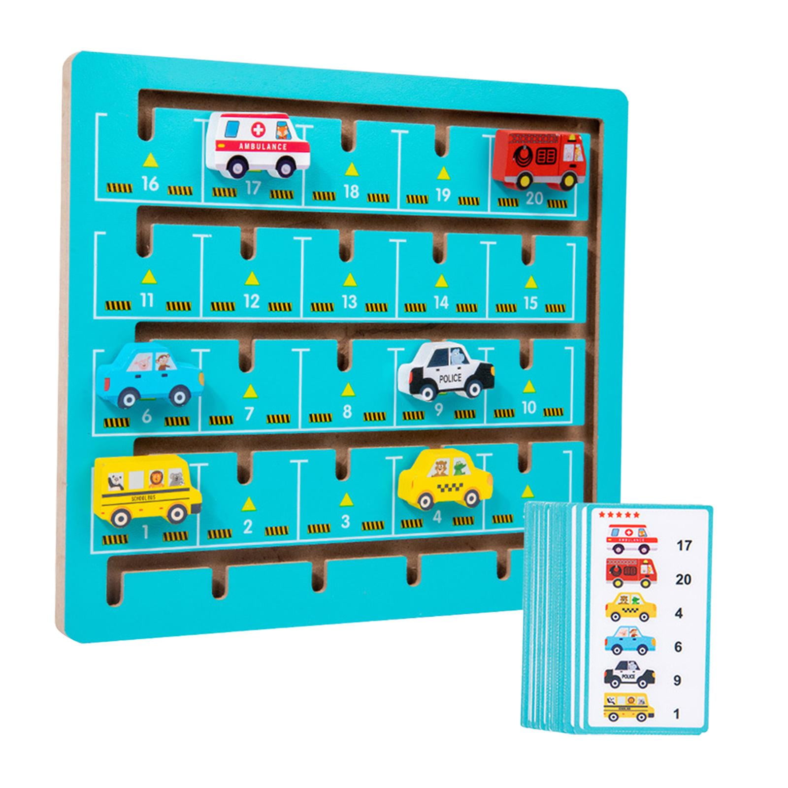 STARTIST Montessori Slide Puzzle Game Preschool Learning Toy Logical ...