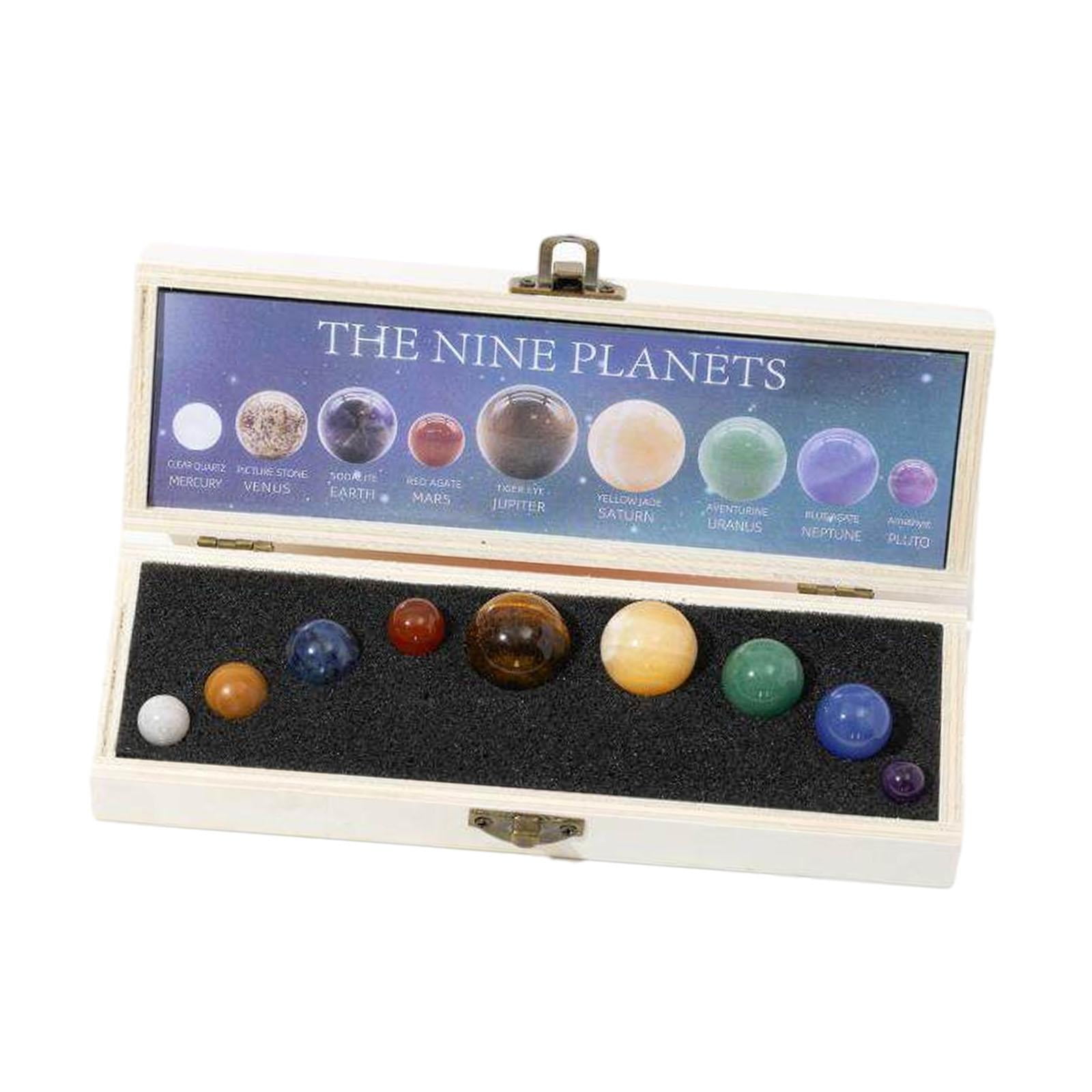 STARTIST Nine Planets Stones Nine Planets Solar System Model Set for ...