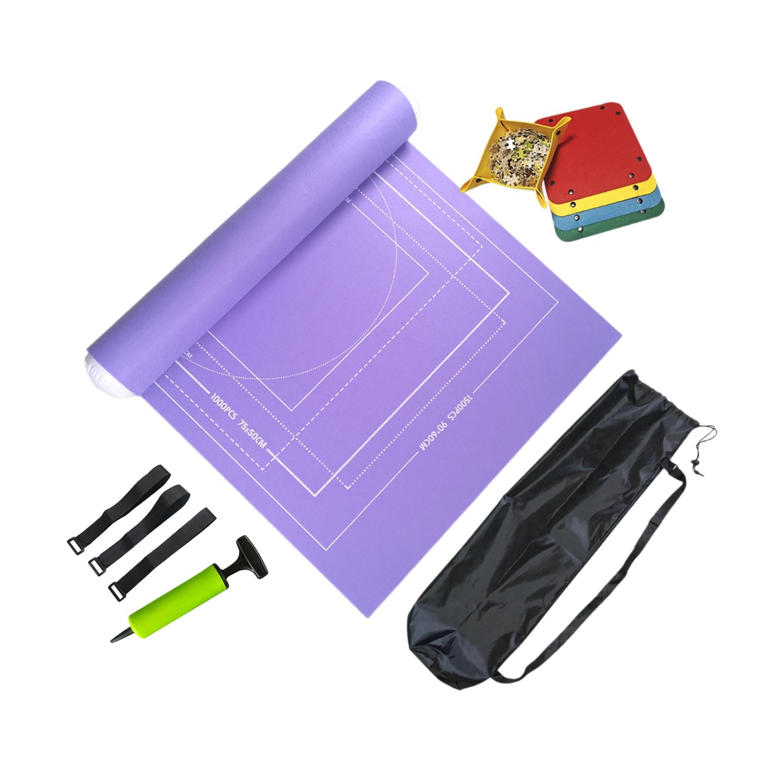 STARTIST Puzzle Mat Roll up Puzzle Storage Mat Portable with Auxiliary ...