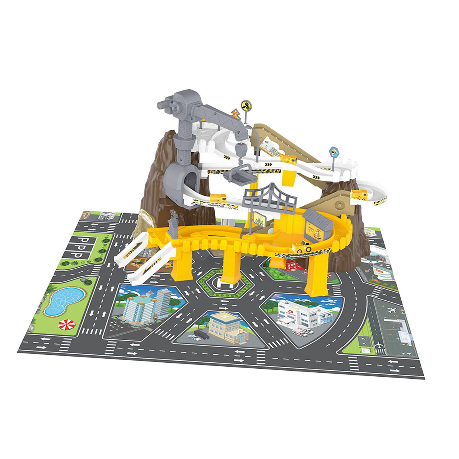 STARTIST Race Car Track Toy Car Ramp Track Climbing Hills Rail Car ...