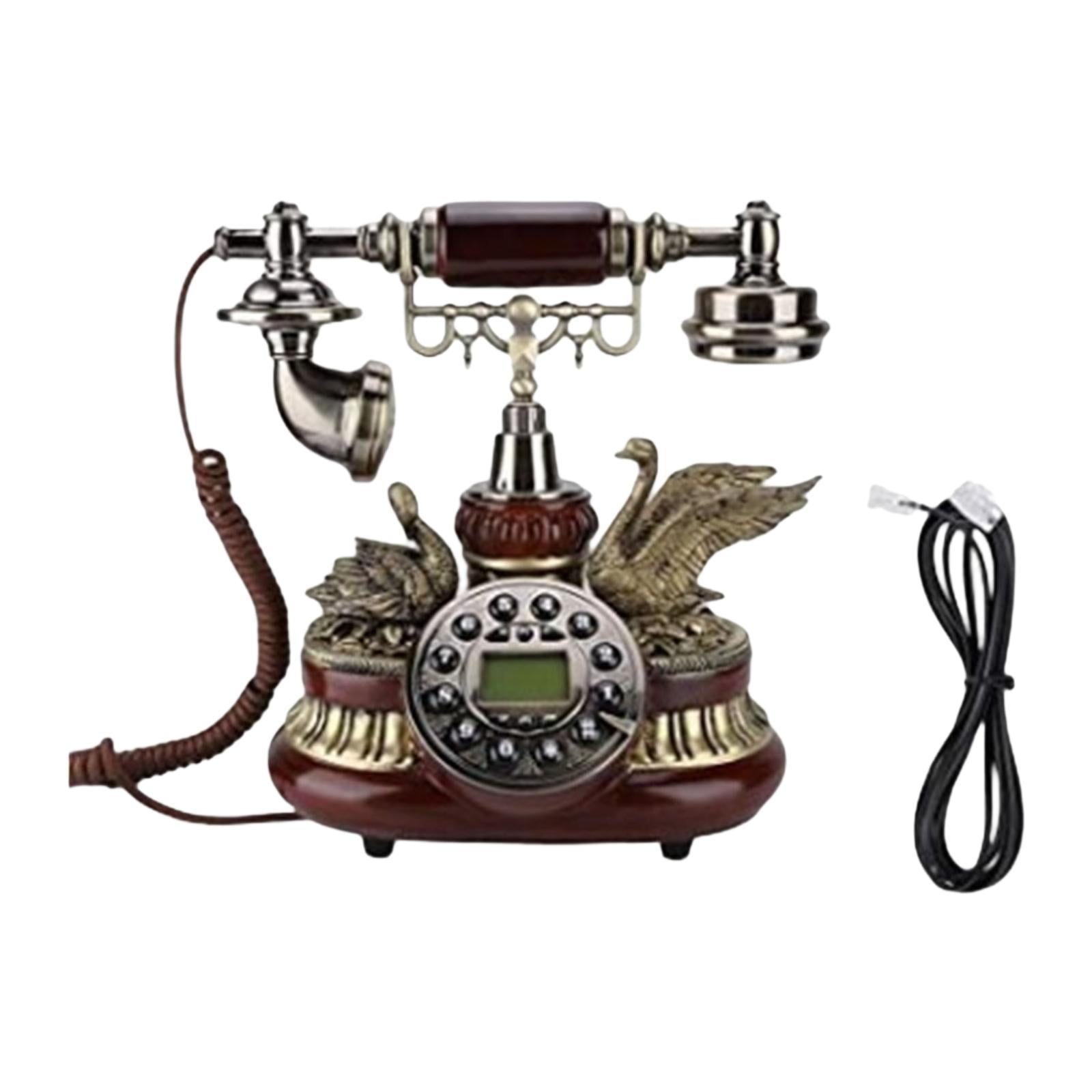 STARTIST Vintage Phone Antique Phone Decor Tabletop Telephone Classic ...
