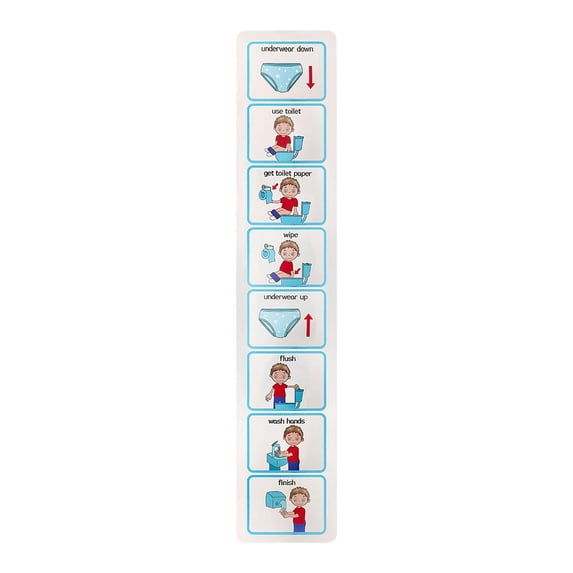 STARTIST Visual Schedule Toilet Training Chart Picture Communication ...