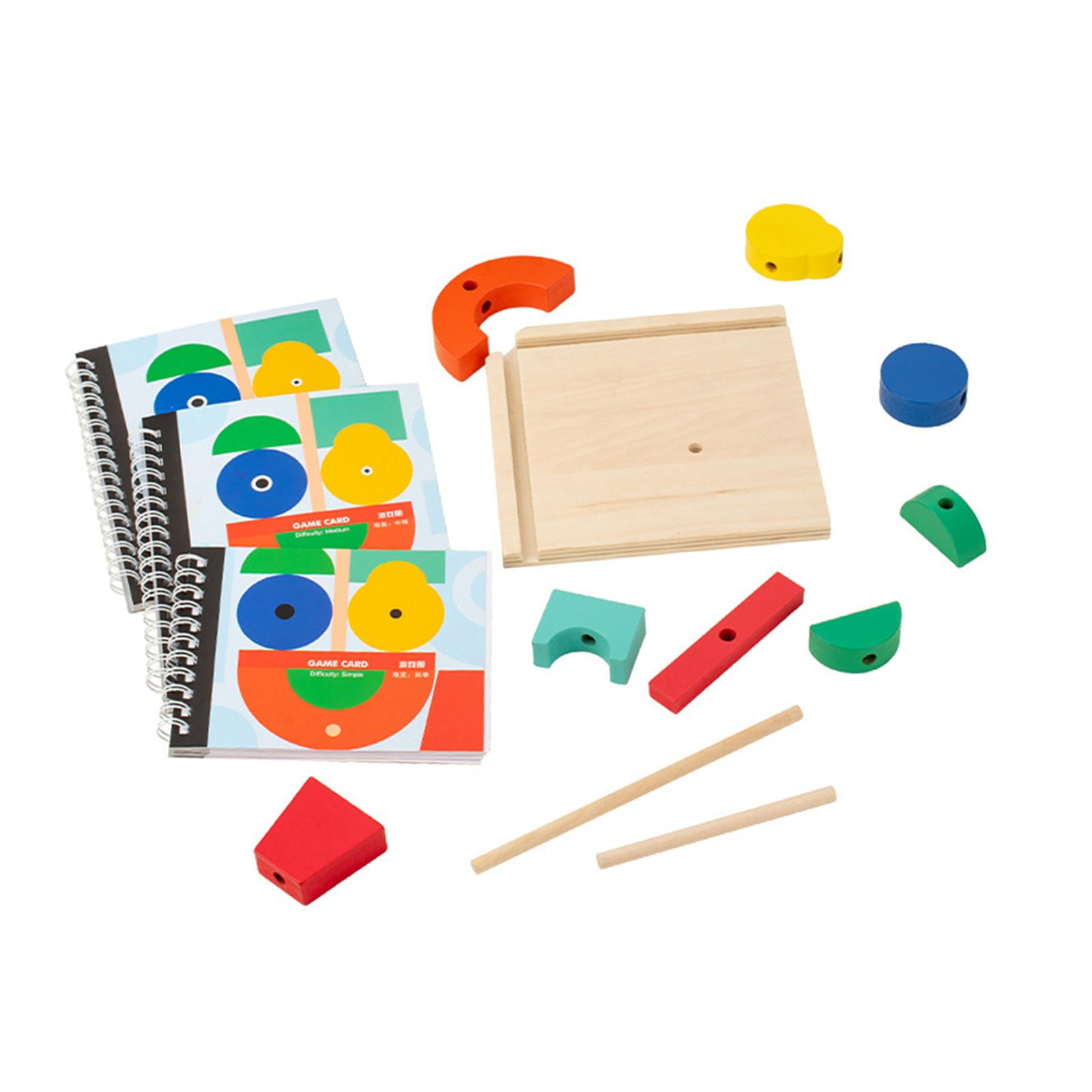 STARTIST Wooden Building Blocks with Interactive 3D Projection for Kids ...