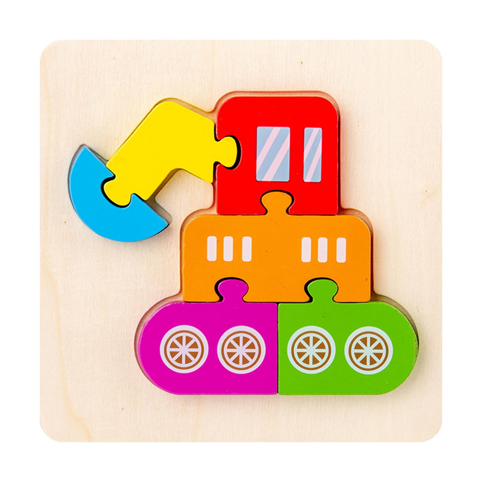 STARTIST Wooden Jigsaw Puzzle Baby Puzzle Interactive Challenging ...