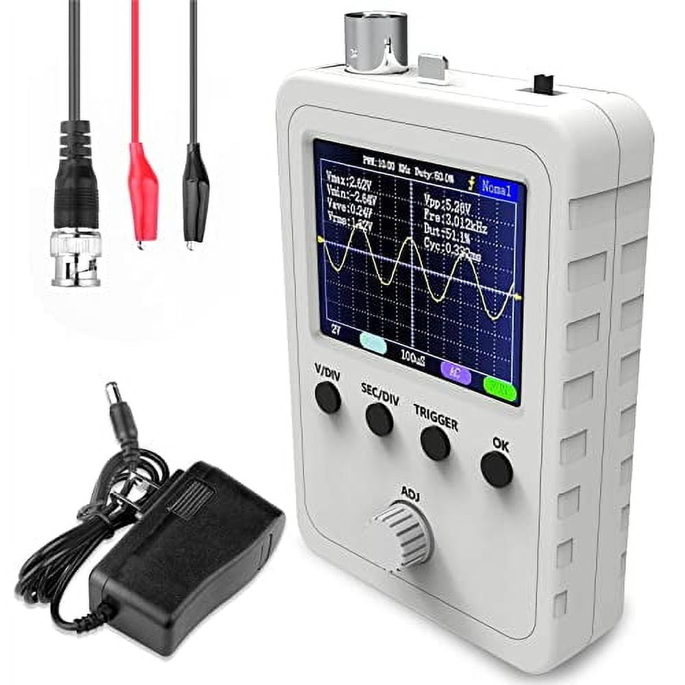 STARTOGOO Handheld Digital Oscilloscope Kit 2.4” TFT with BNC-Clip ...