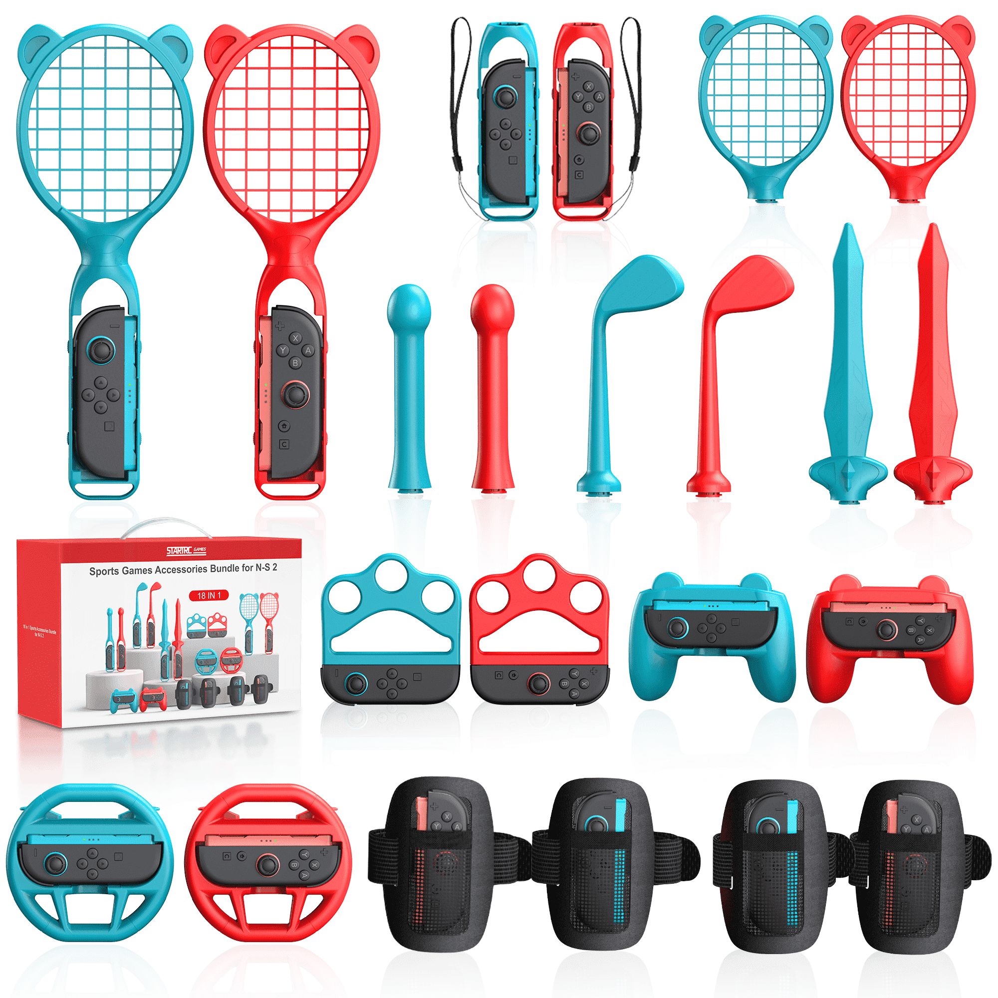 STARTRC GAMES 18-in-1 Family Party Sports Bundle for Nintendo Switch 2 ...