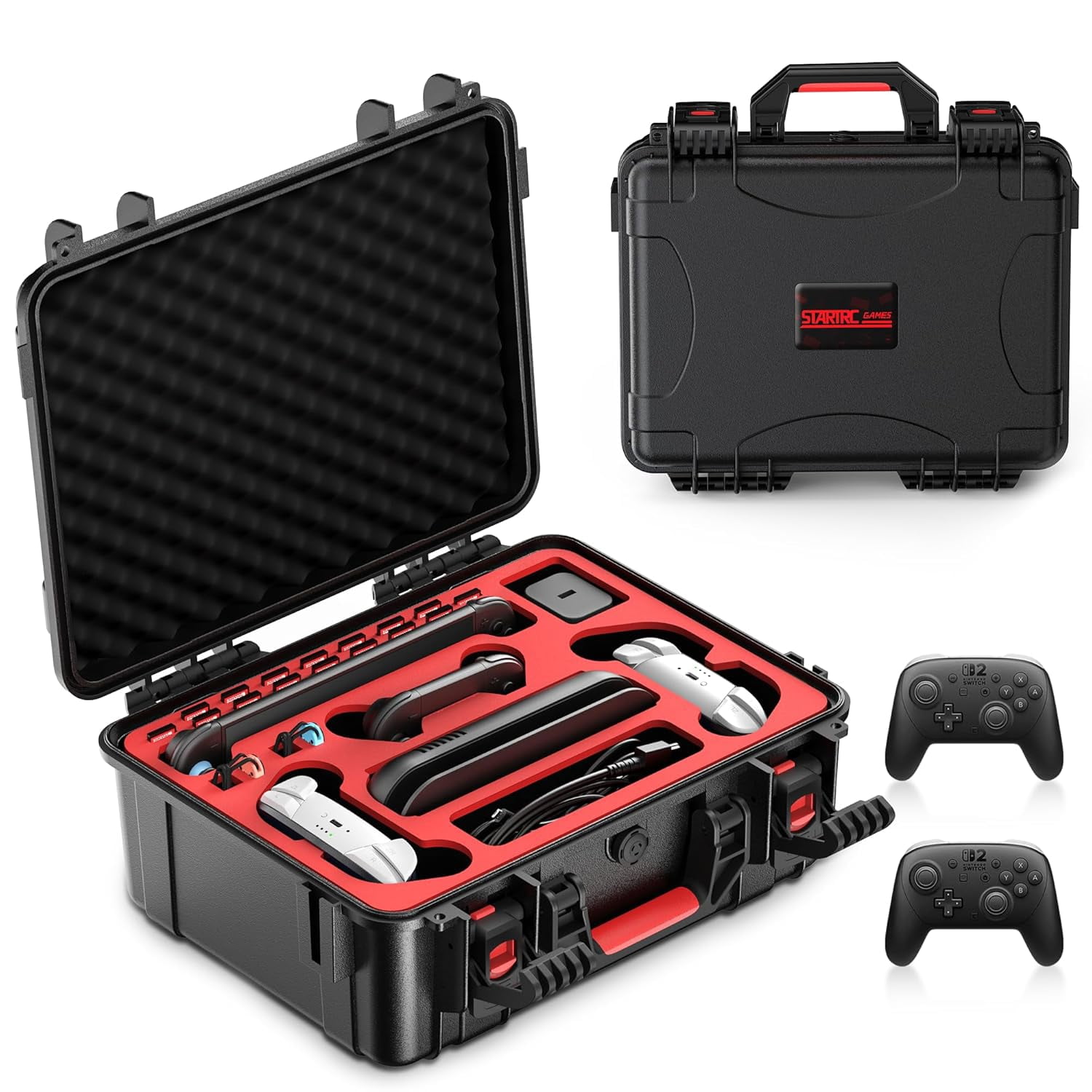 STARTRC GAMES Hard Carrying Case for Nintendo Switch 2 Waterproof Hard ...