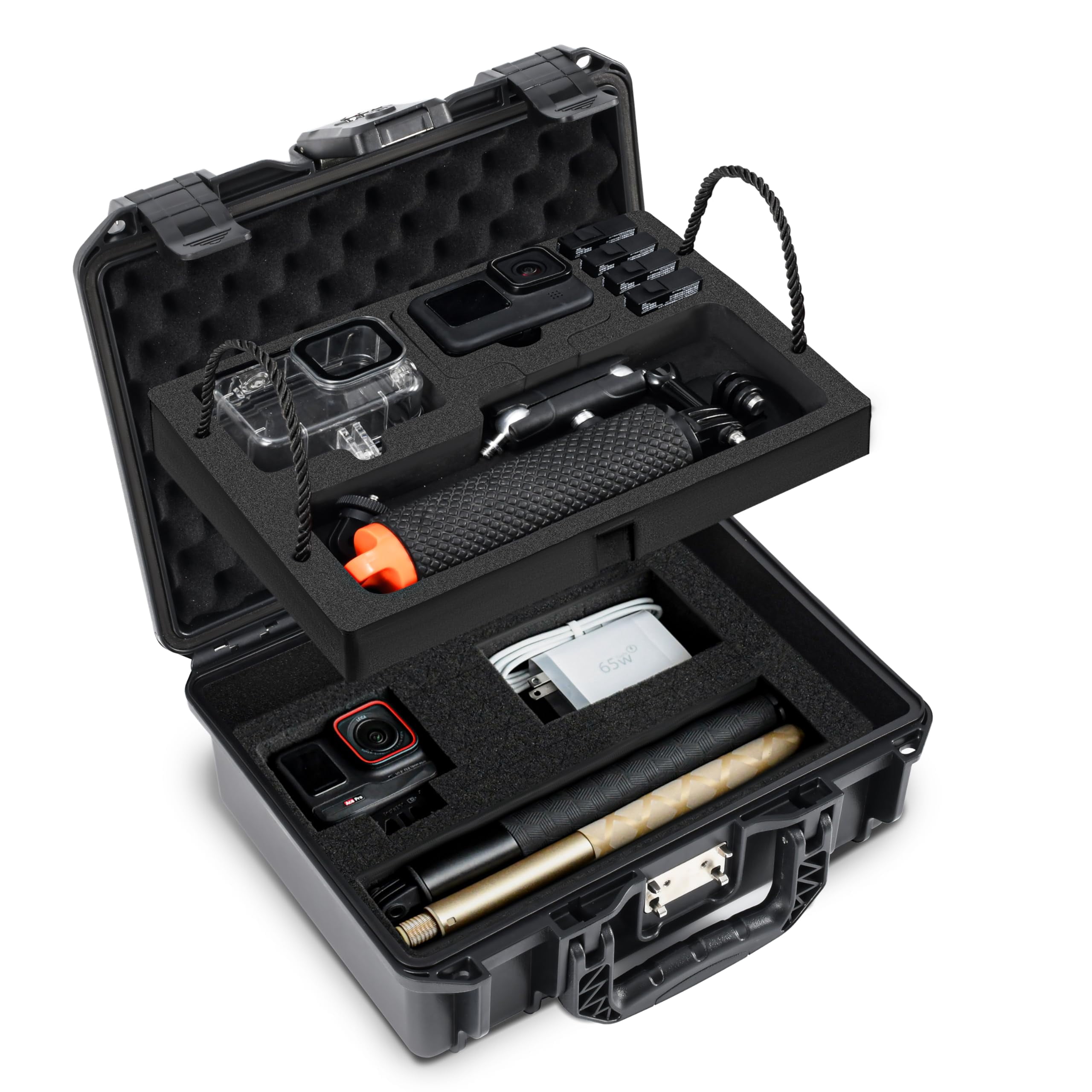 STARTRC PHOTO Waterproof Hard KEF16 Case for Gopro 13, TSA Combination ...