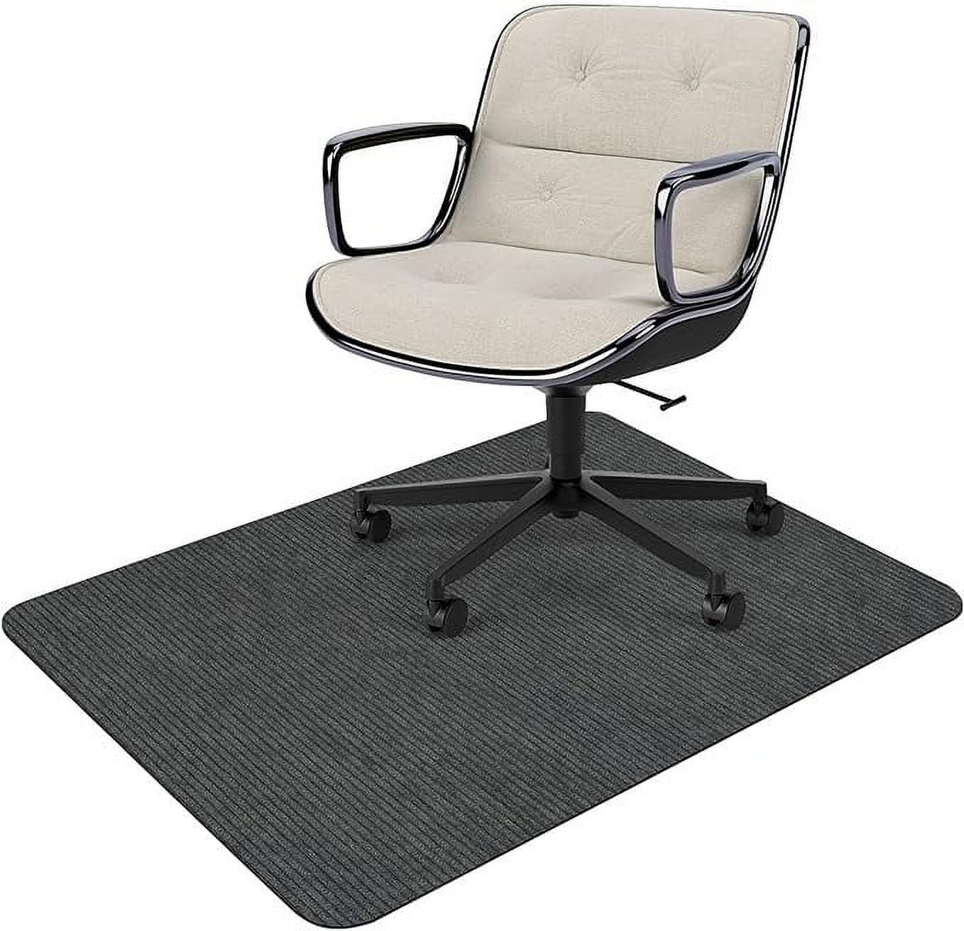 STARTWO Chair Mat, Heavy-Duty Anti-Slip Thick Felt Ofiice Chair Mat for ...
