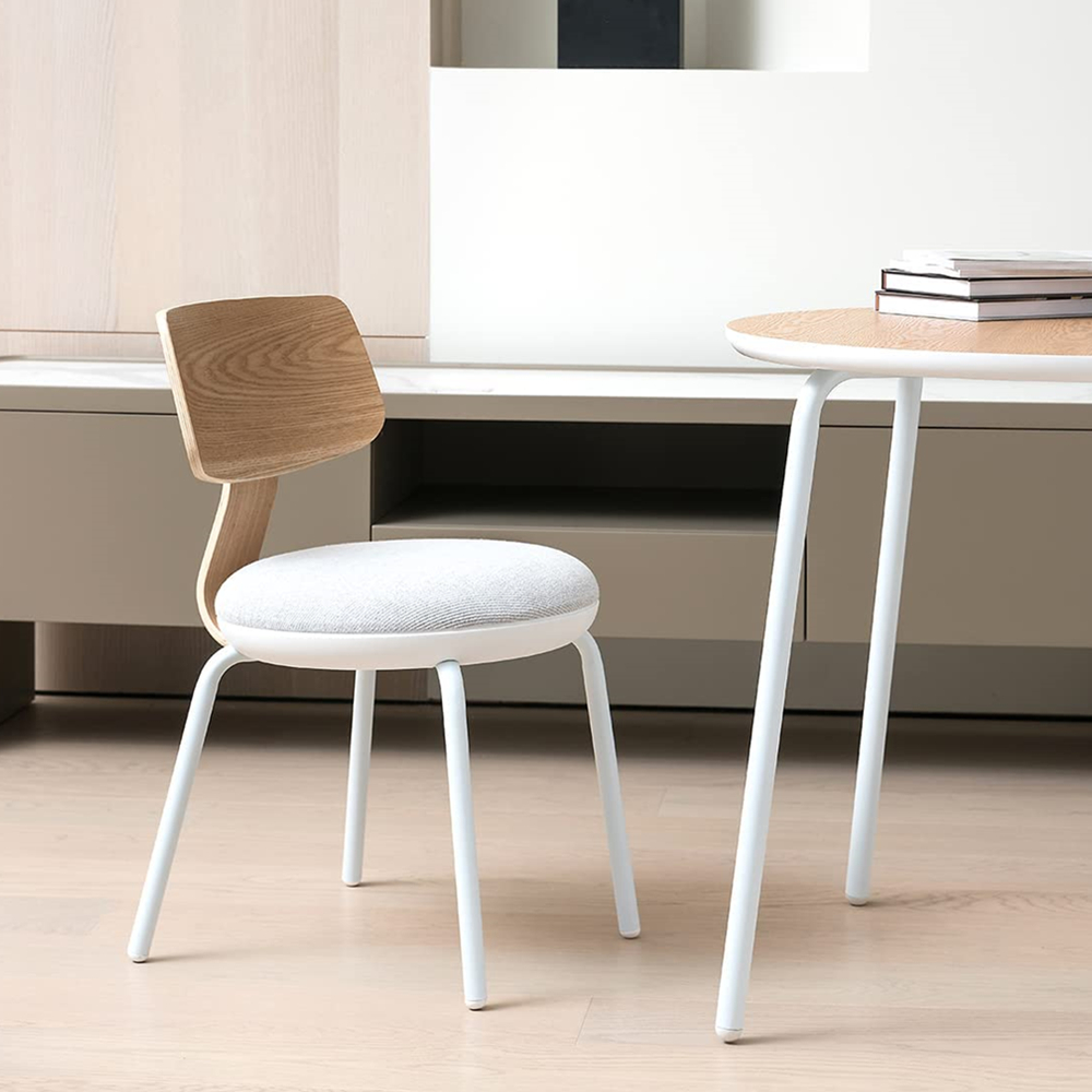 Linon Salem Round Back Chair, 18 in. Seat Height, Multiple Colors ...