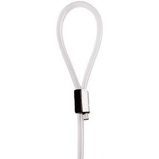 STAS Looped End Cord Clear Nylon - 20 pack Perlon Picture Cable Wire ...