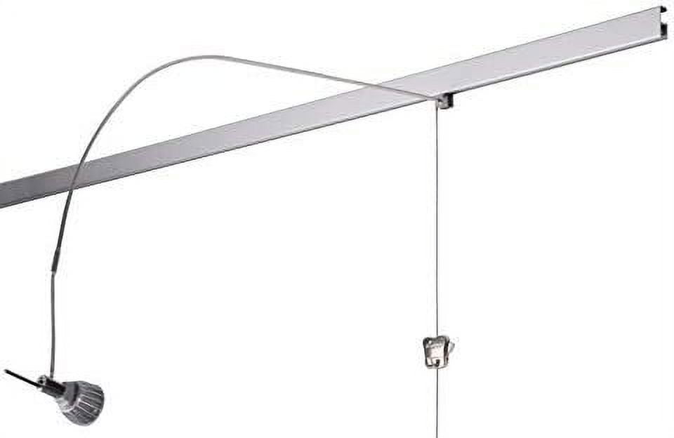 STAS Multirail Picture Hanging System with Track LED Lighting for Art ...