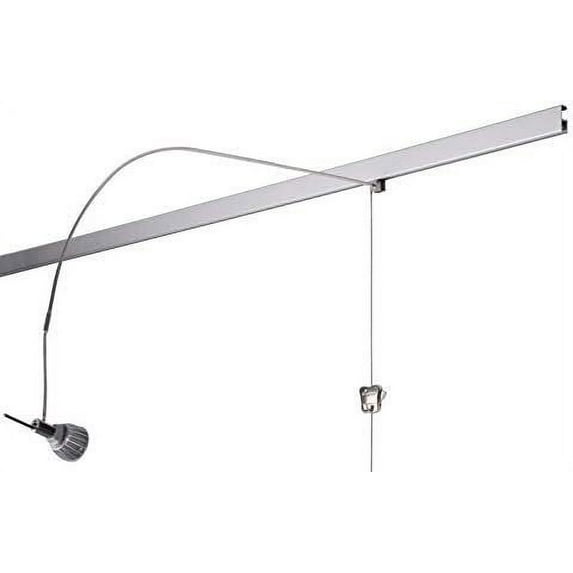 STAS Multirail Picture Hanging System with Track LED Lighting for Art ...